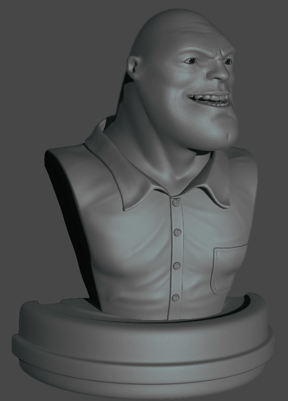 ArtStation - bust soldier