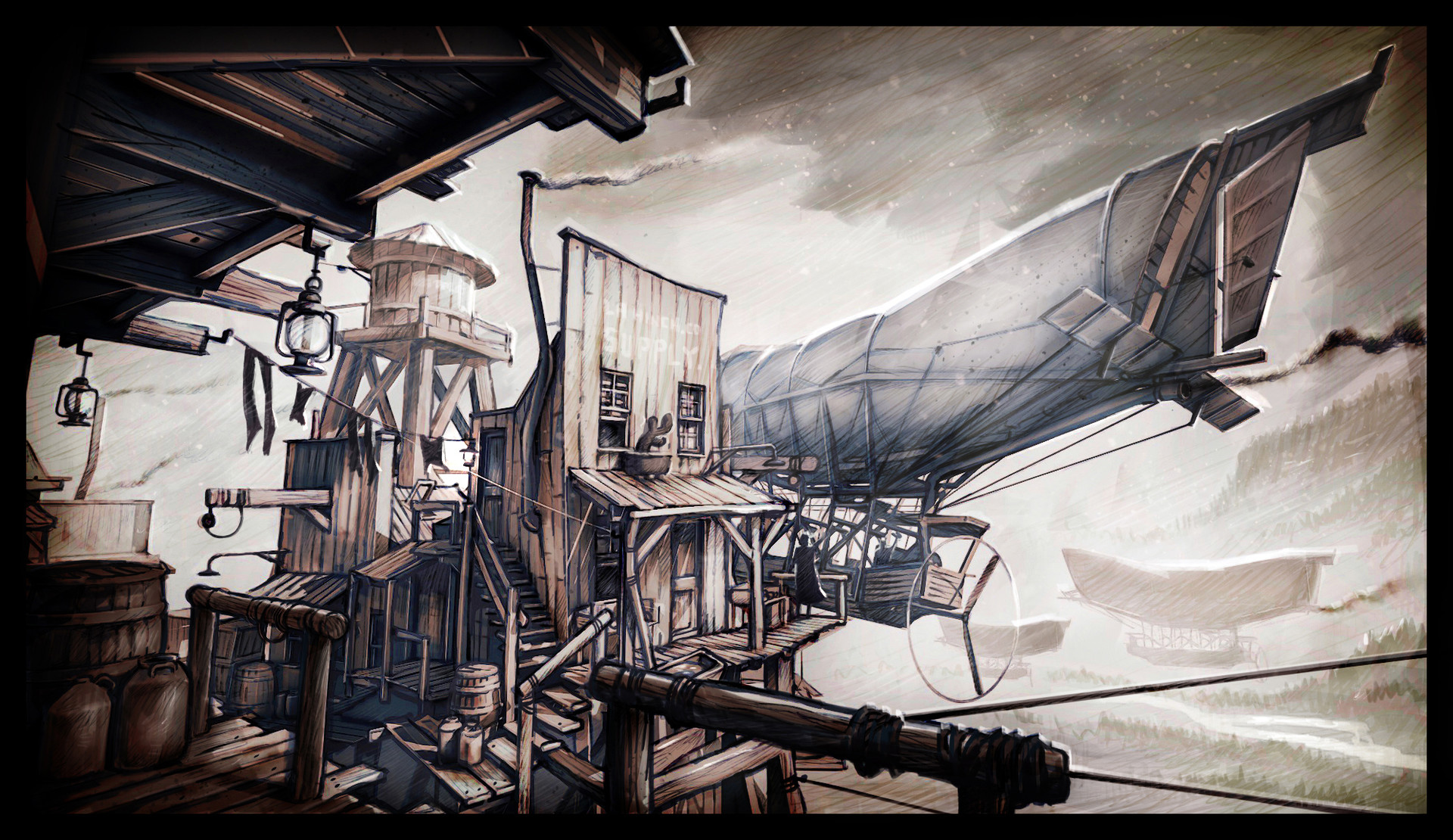 ArtStation - Wild West Challenge #1