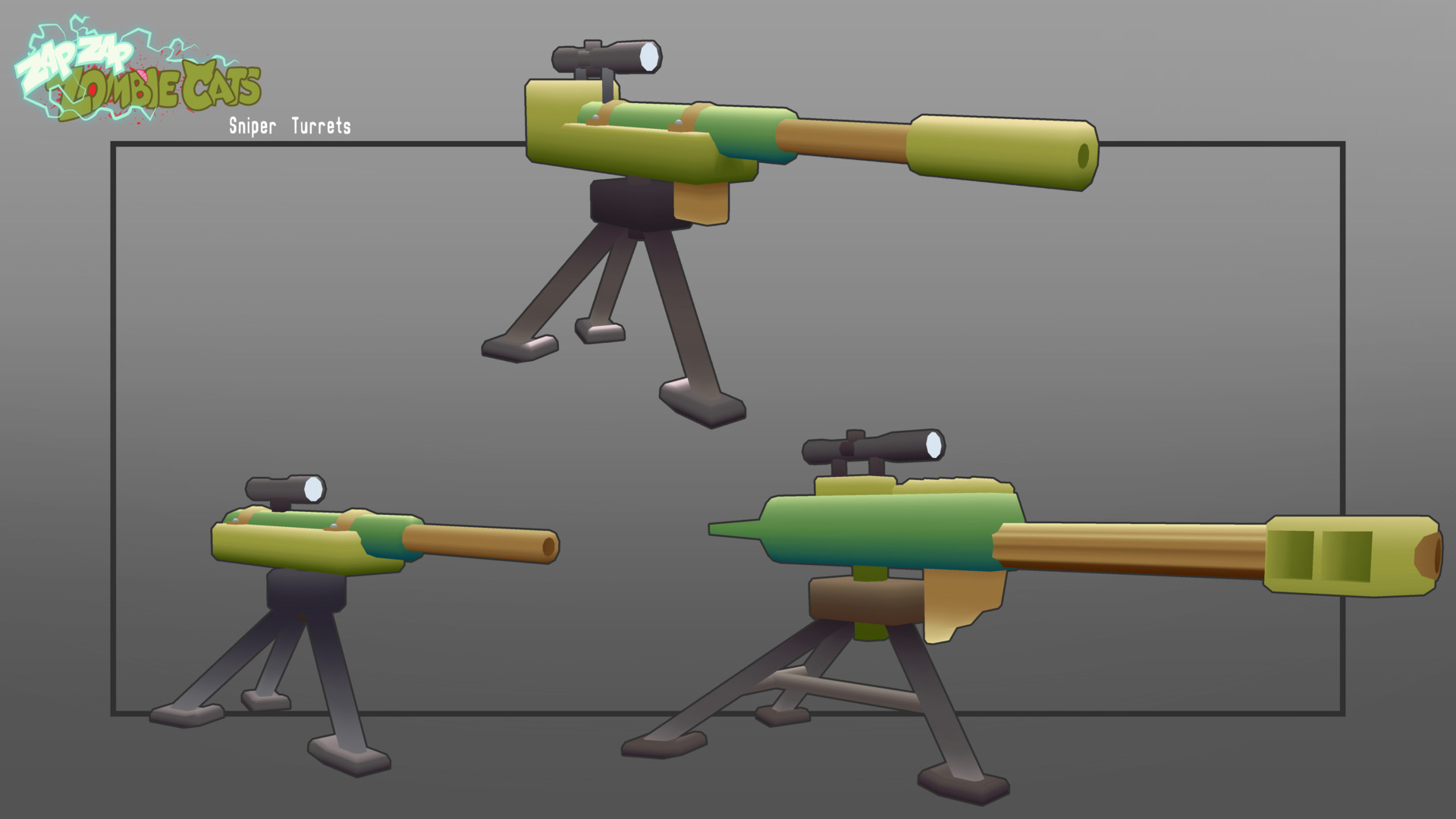 ArtStation - Sniper Turret