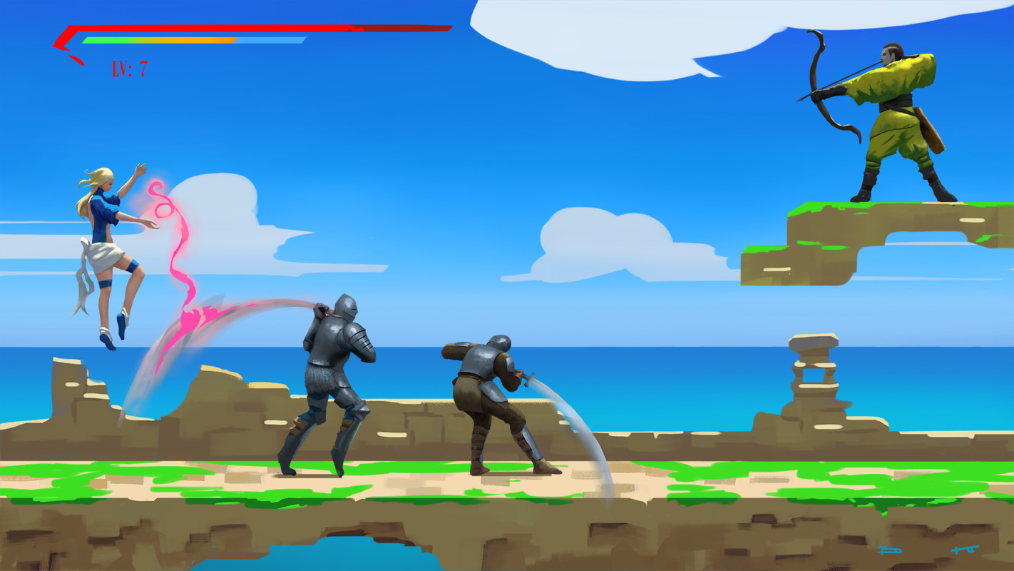 ArtStation - 2D battle