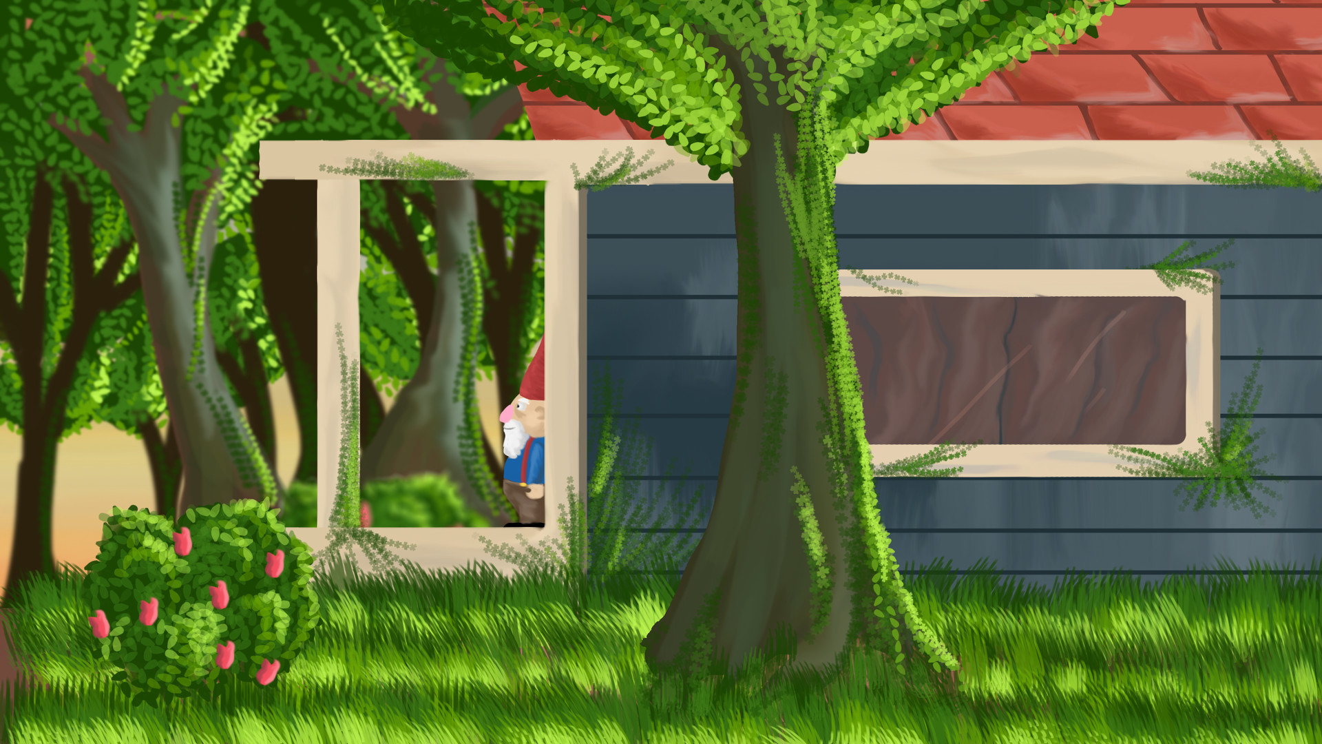 ArtStation - Blue_House