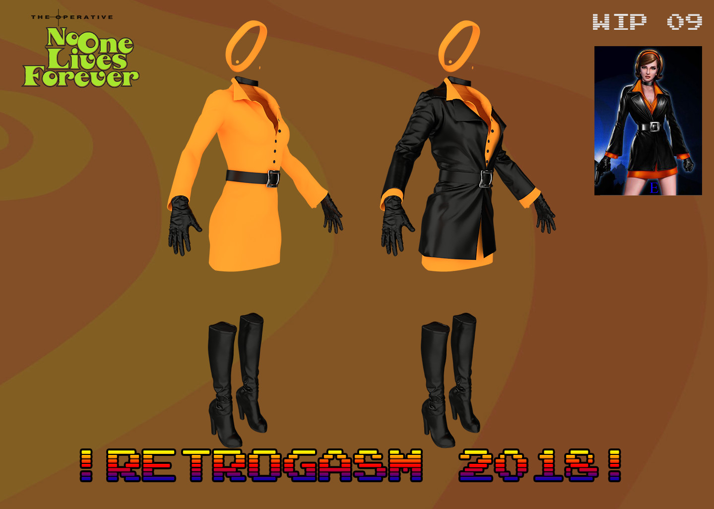 Cate Archer Yellow Leather