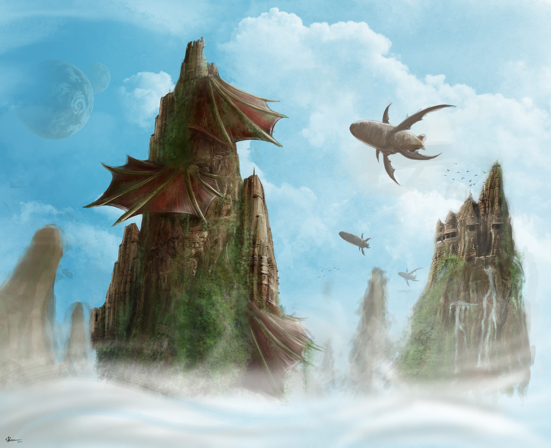 ArtStation - The Skylands