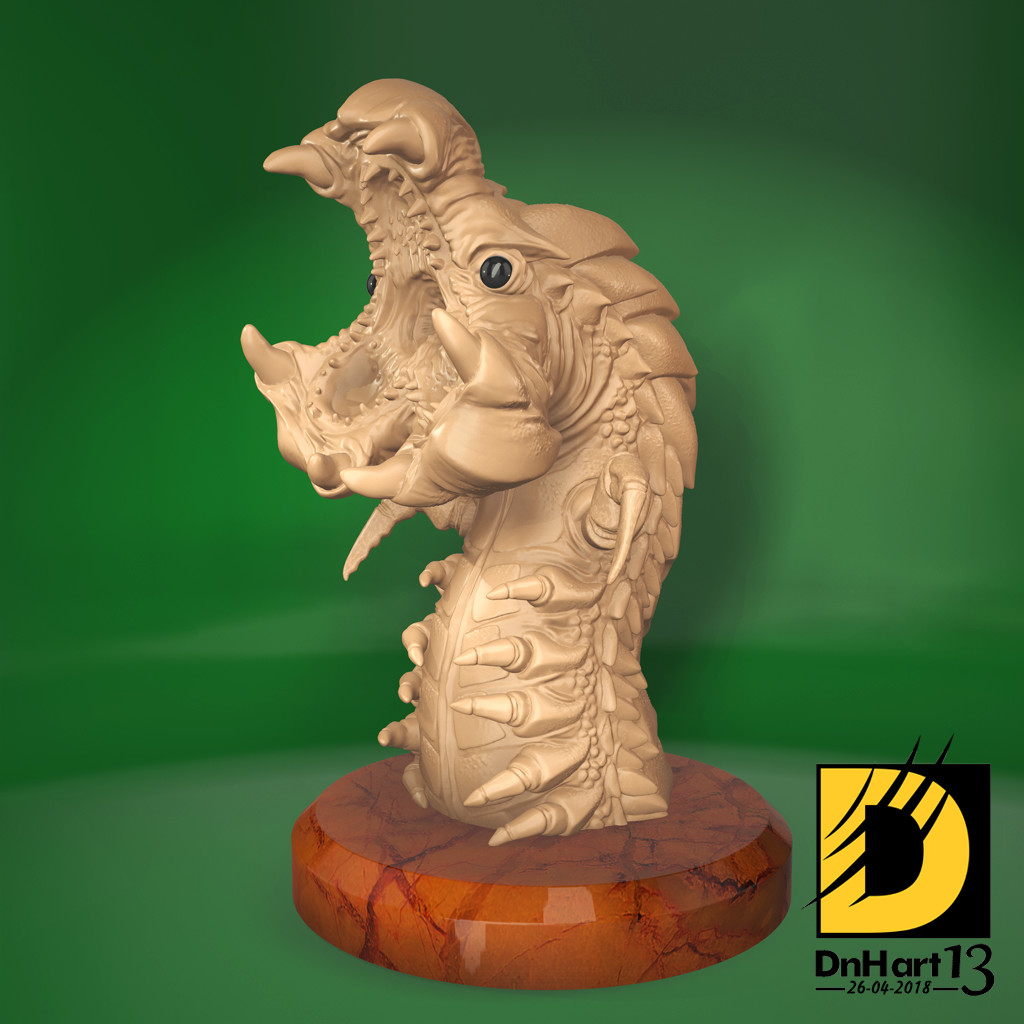 ArtStation - Monster worm