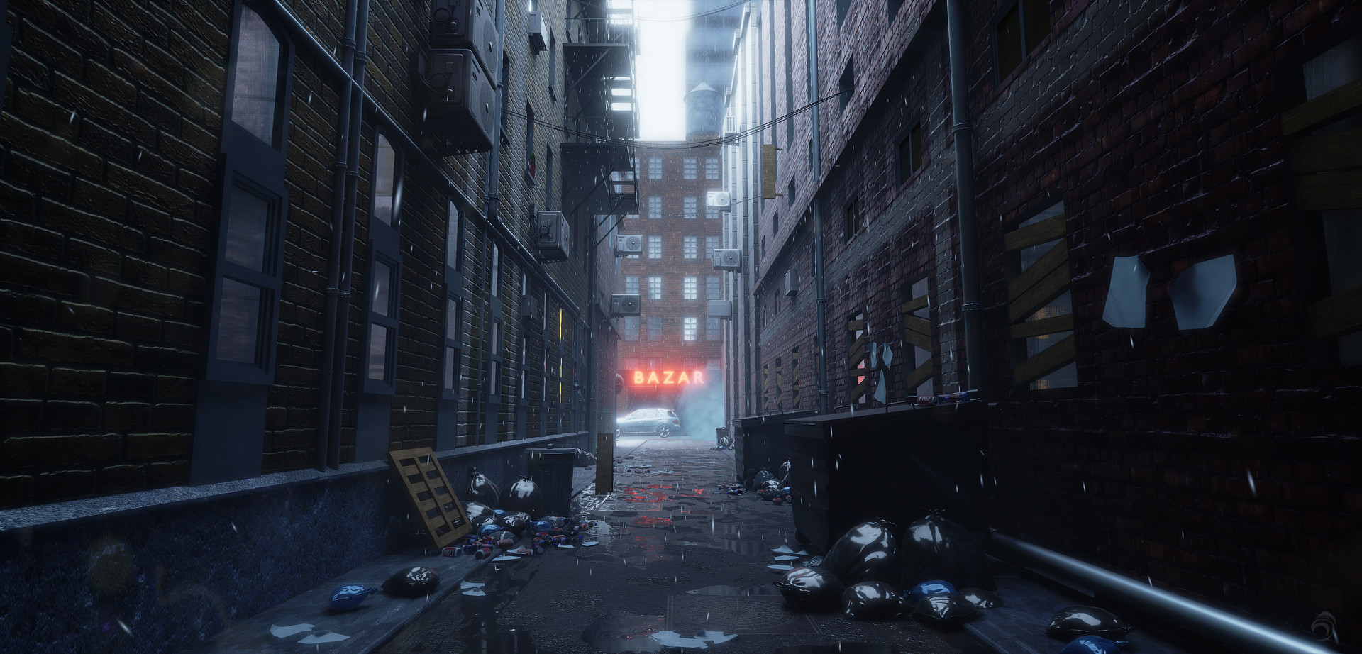 ArtStation - ALLEYWAY