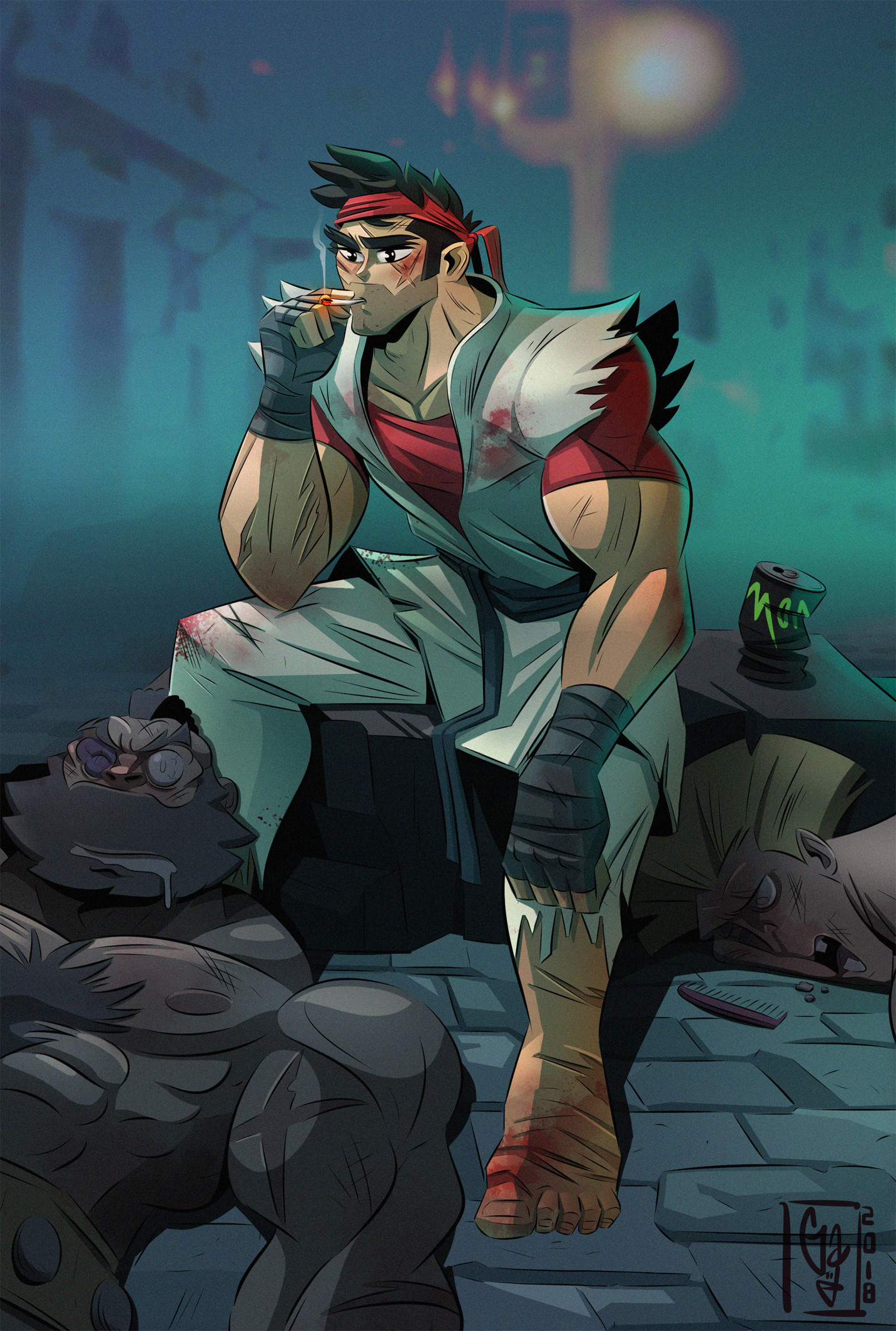 ArtStation - CHARACTER DESIGN CHALLENGE : STREET FIGHTER