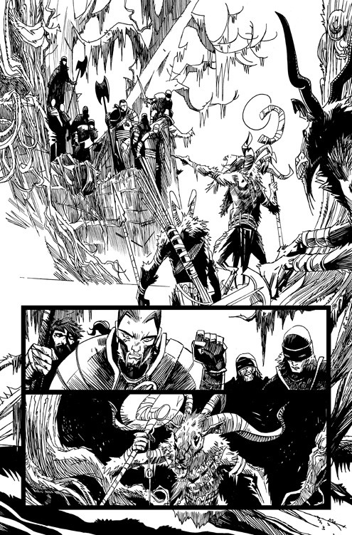 ArtStation - DIABLO III "Sword of justice" Comics