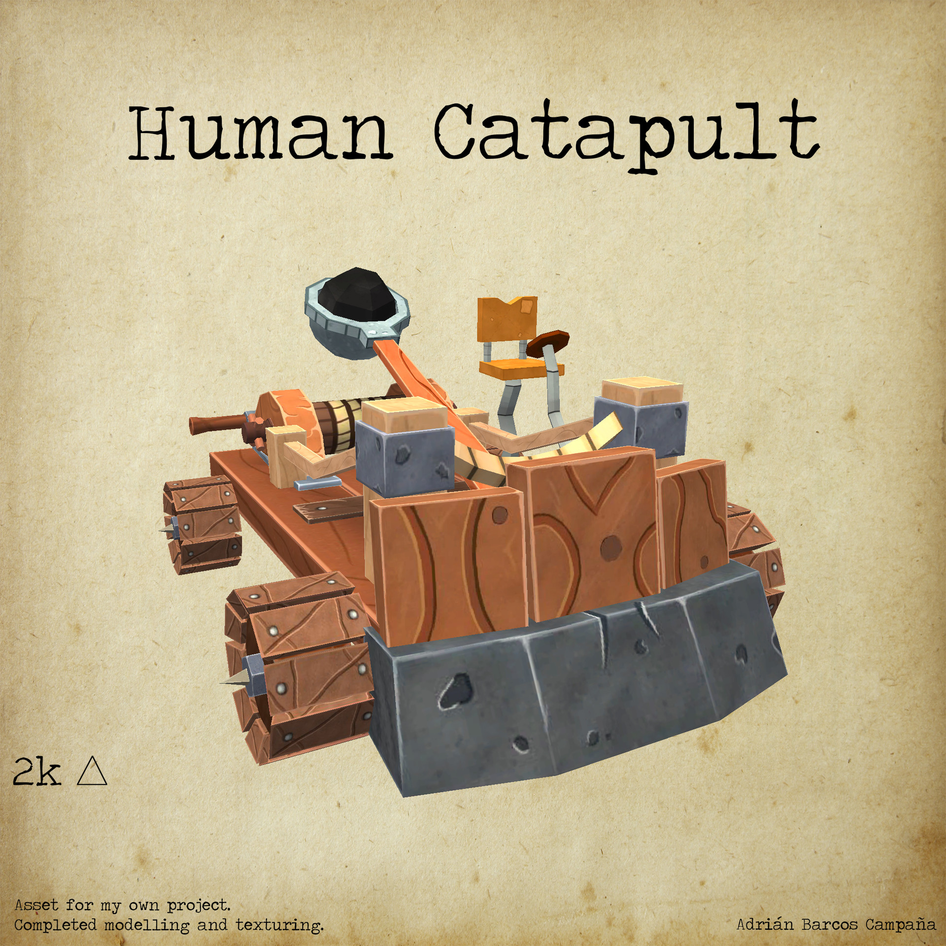 ArtStation - Human Catapult