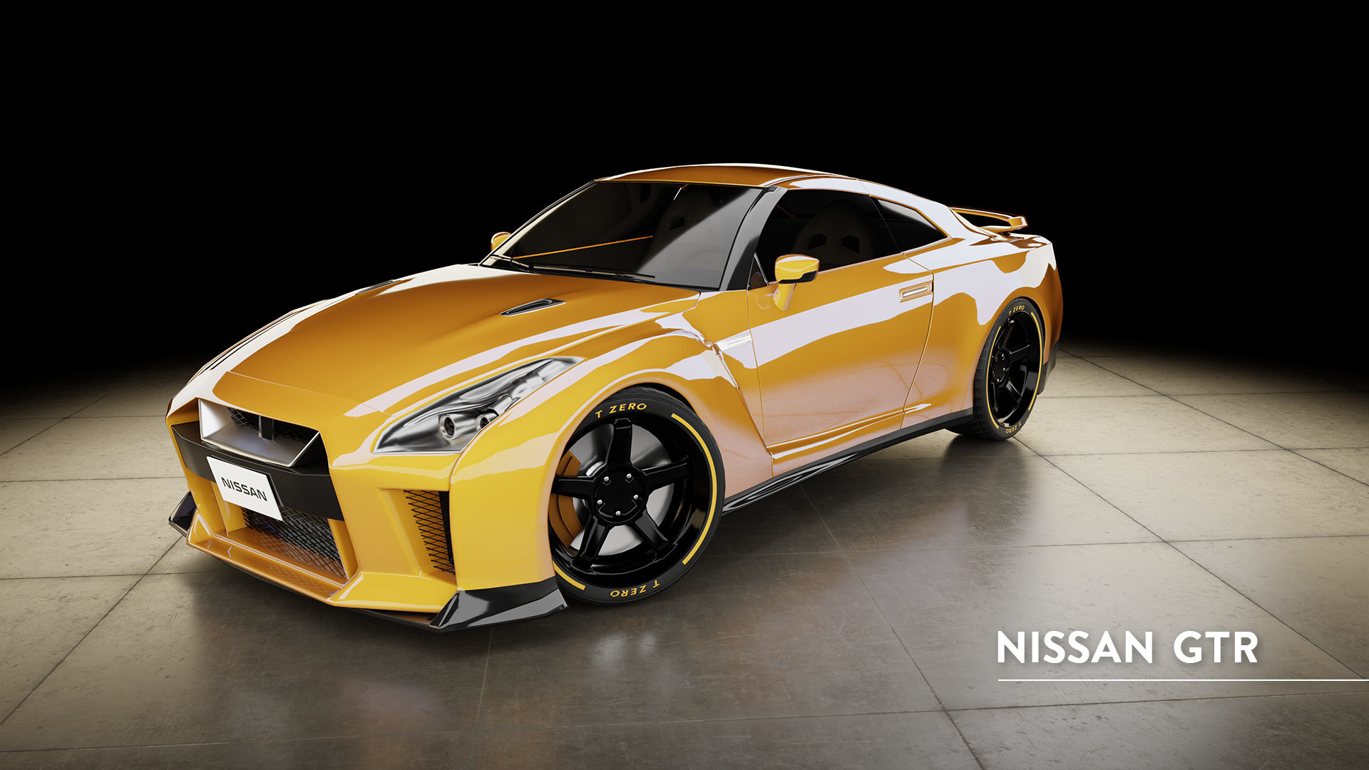 ArtStation - Nissan GTR