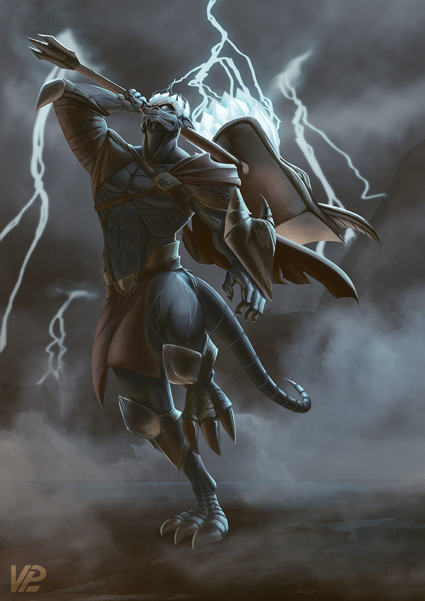 ArtStation - Draconian Wairror