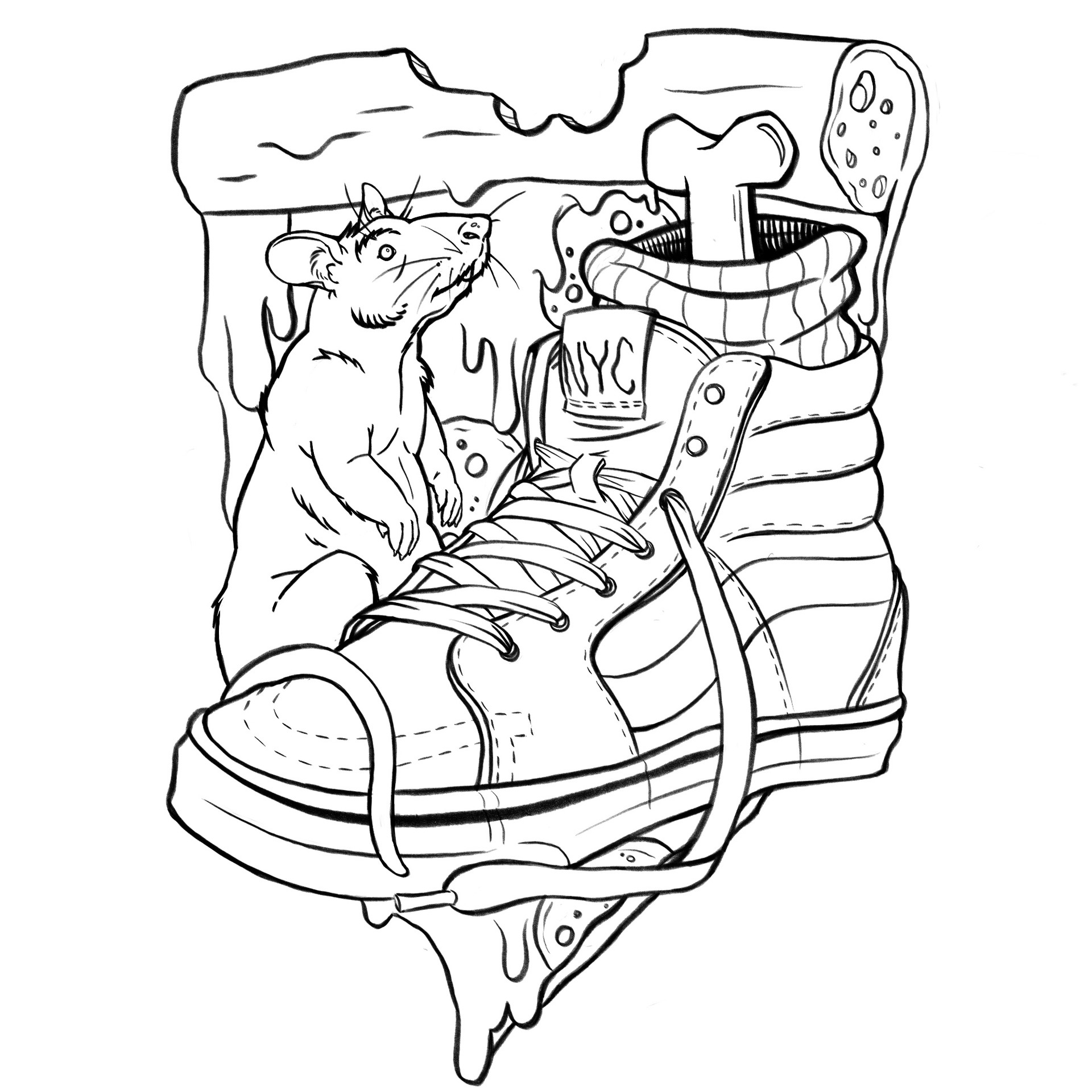 ArtStation - NYC Pizza Rat