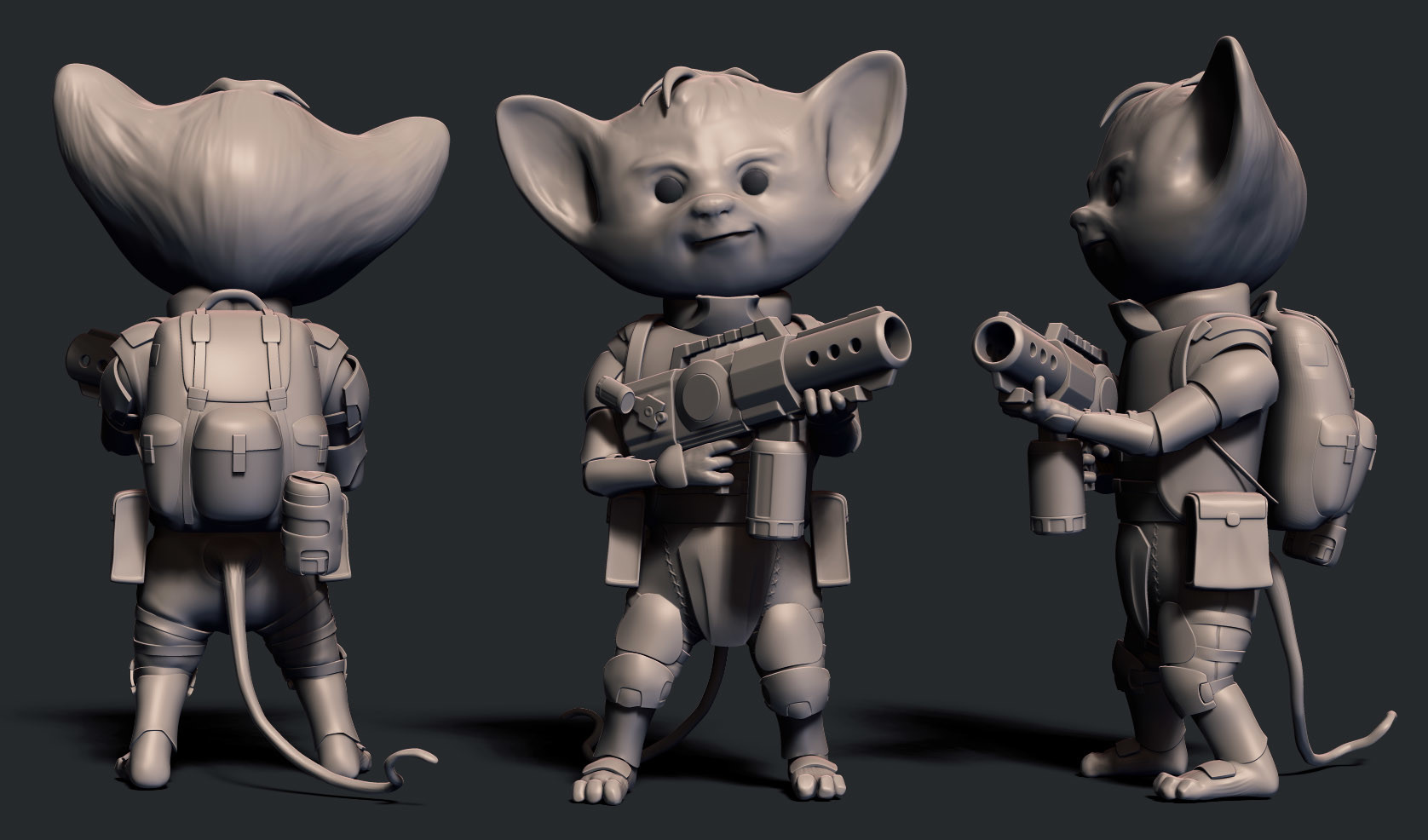 ArtStation - Mouse Soldier