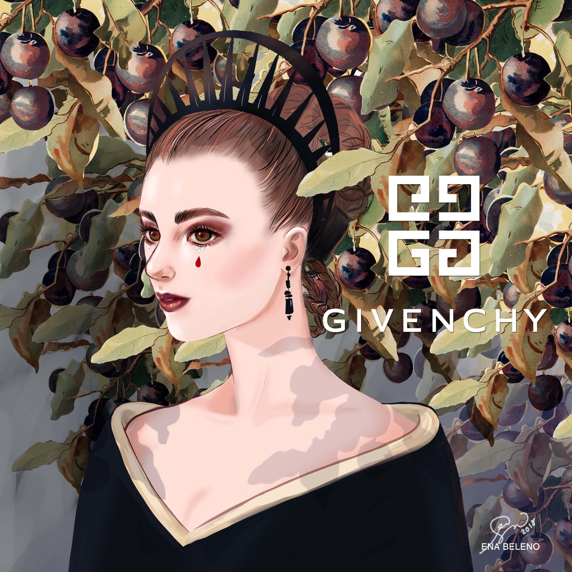 Givenchy Design Wallpaper