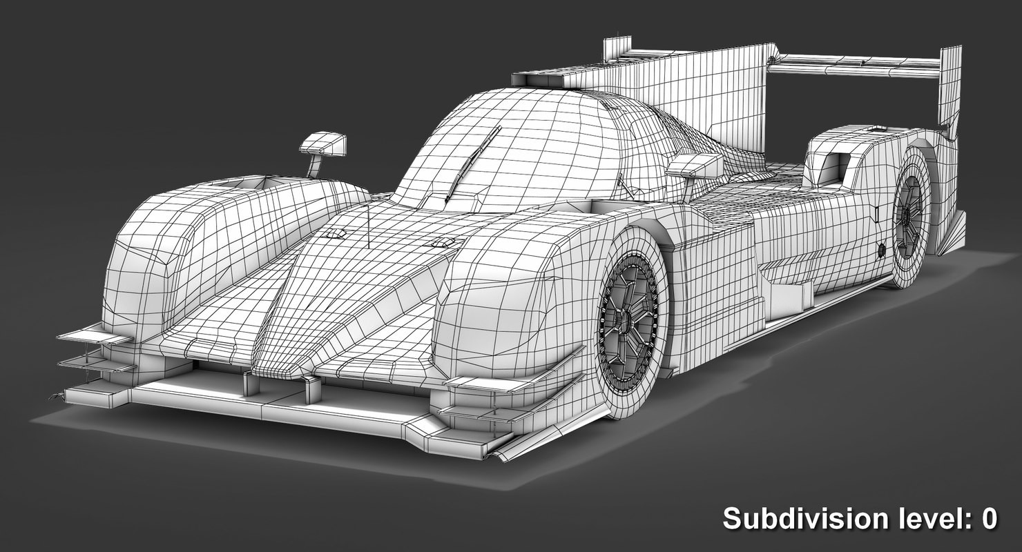 OpticalDreamSoft - BAR1 Riley Mk.30 IMSA Season 2018 3D model
