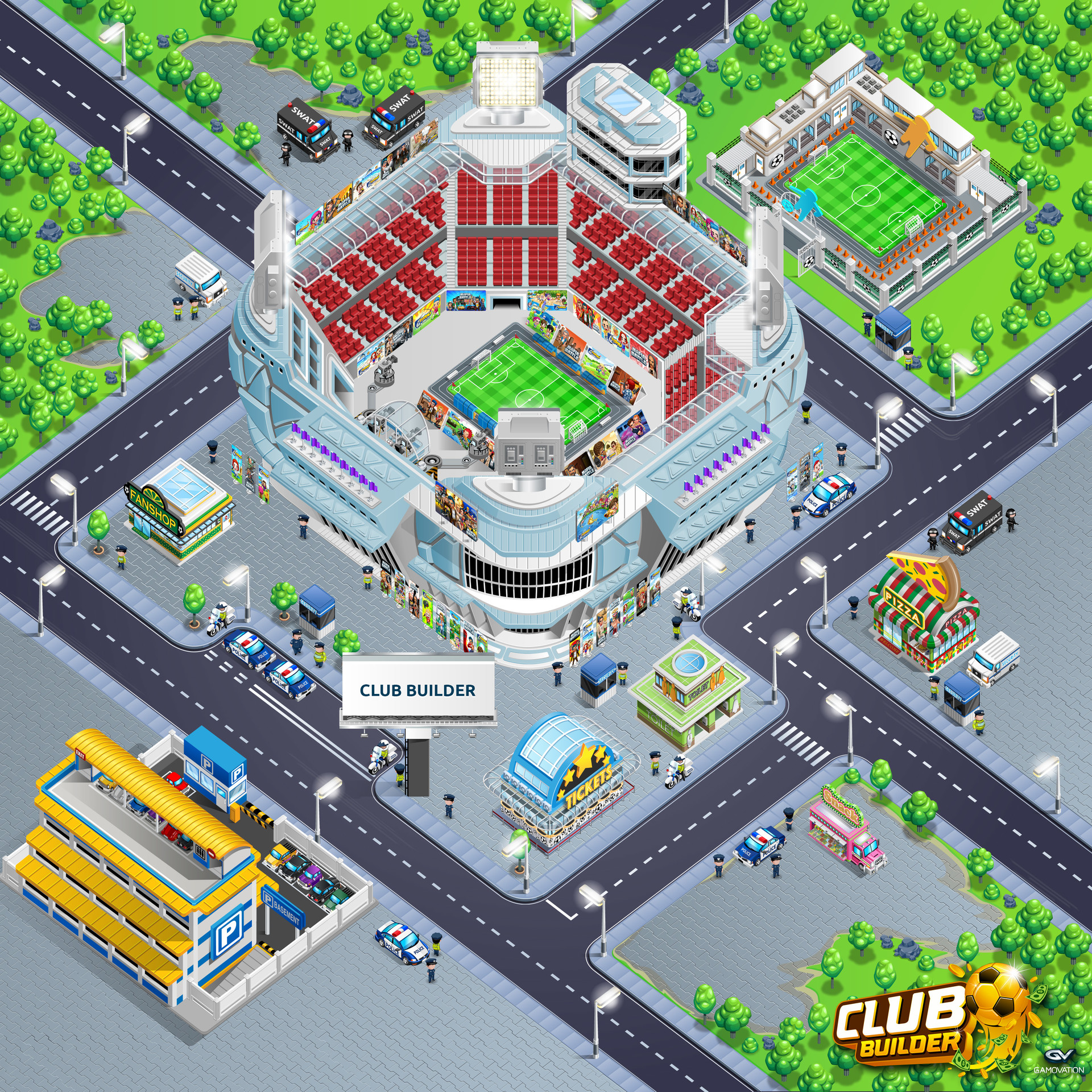 ArtStation - Club Builder - Stadium Empire (Highest Level)