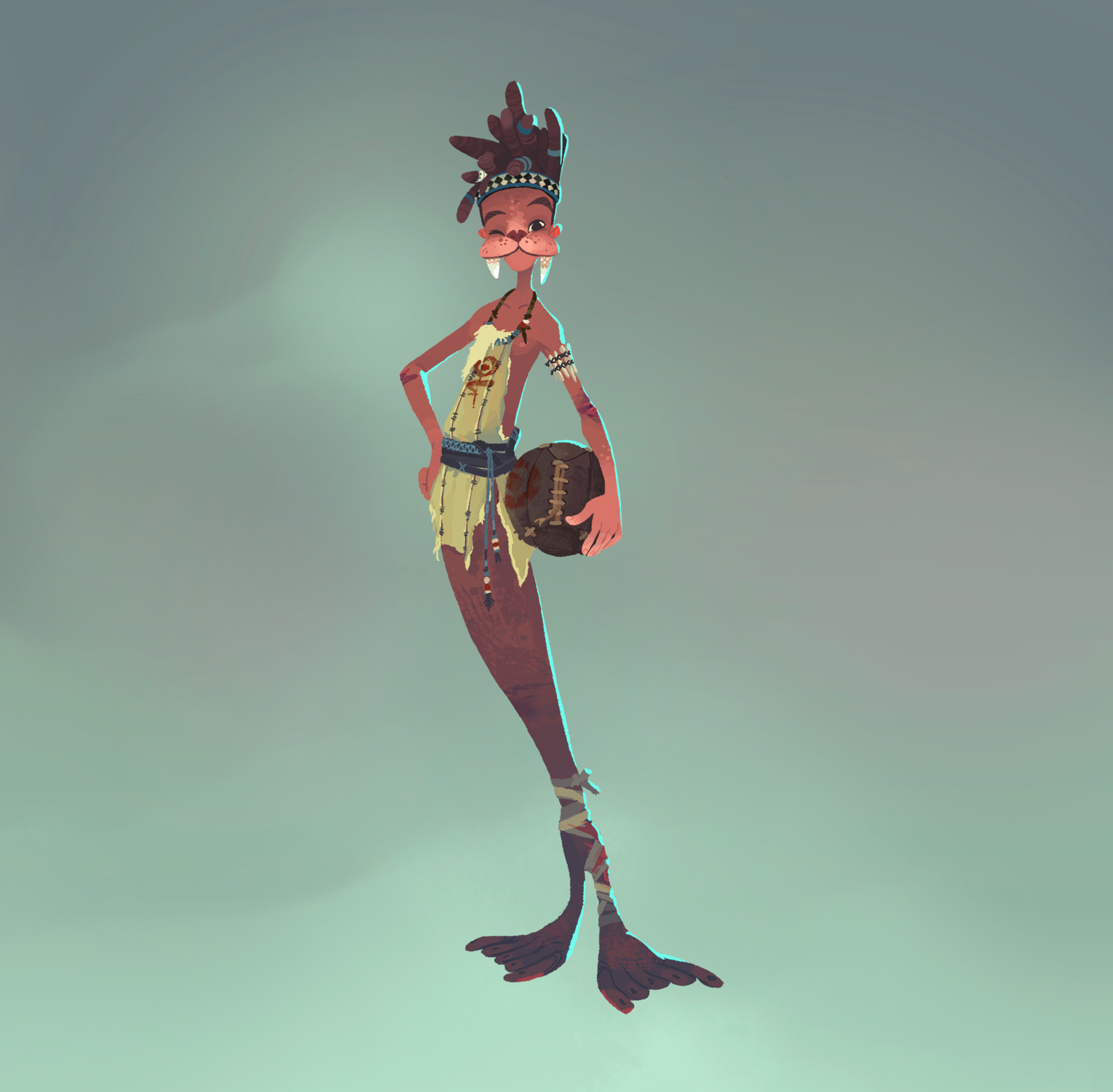 ArtStation - Mermay Walrus kid