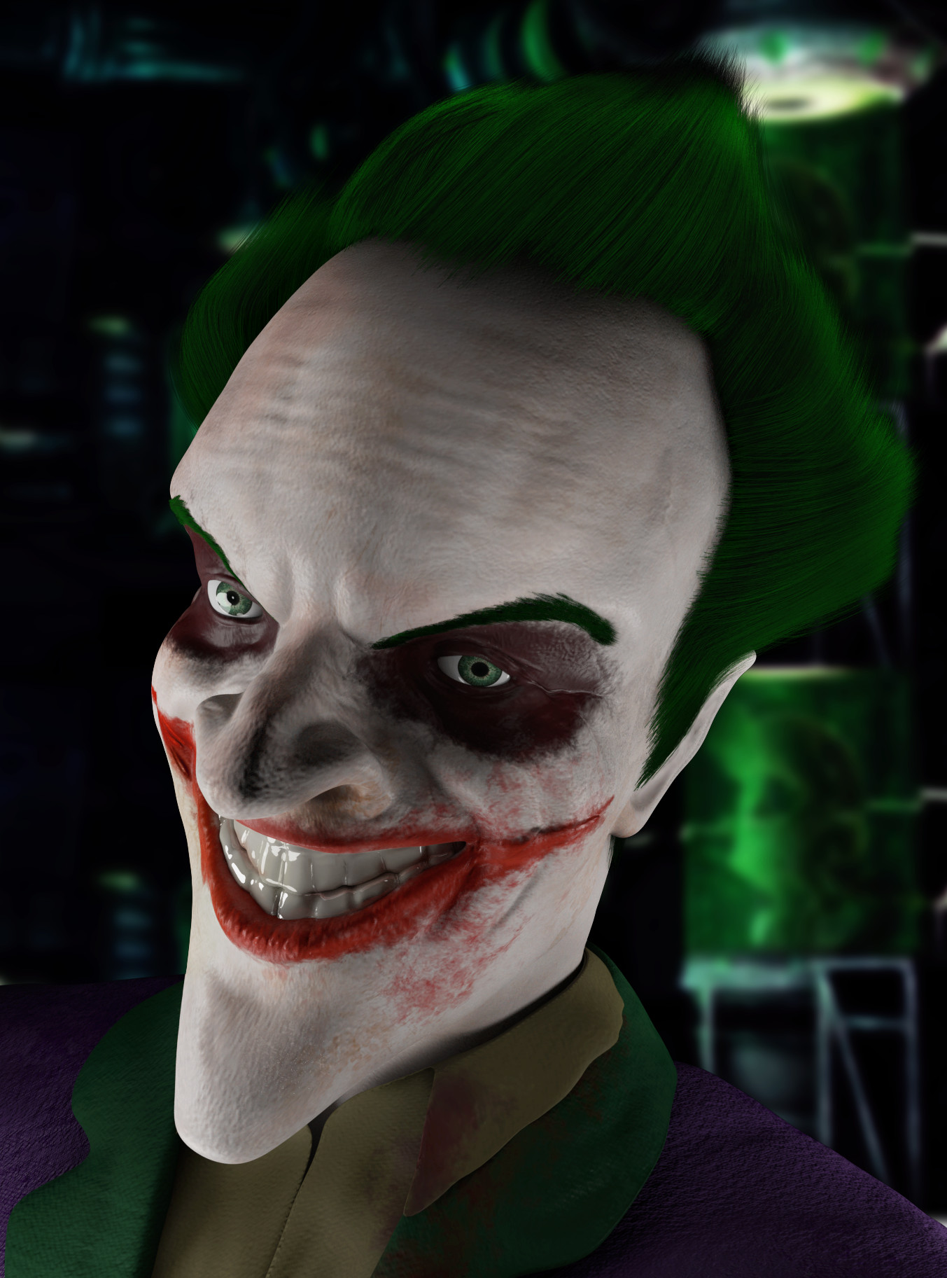 ArtStation - Joker - Arkham version