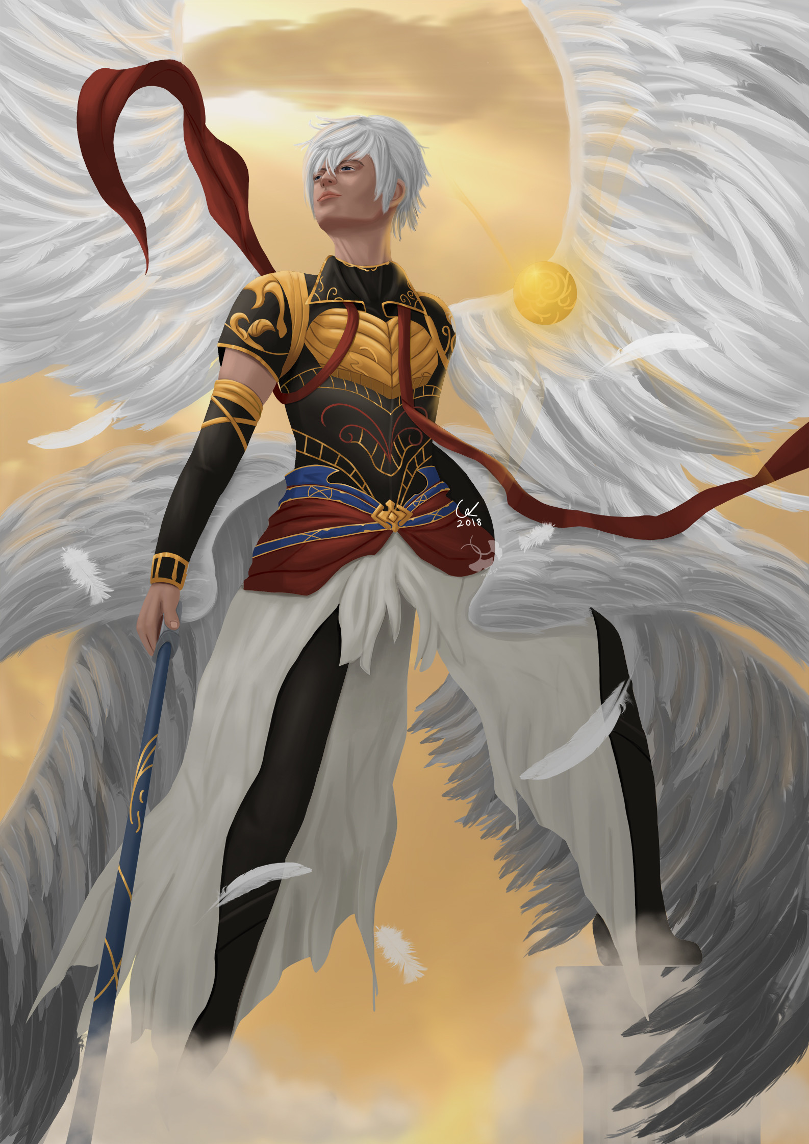 ArtStation - Granblue fantasy lucifer