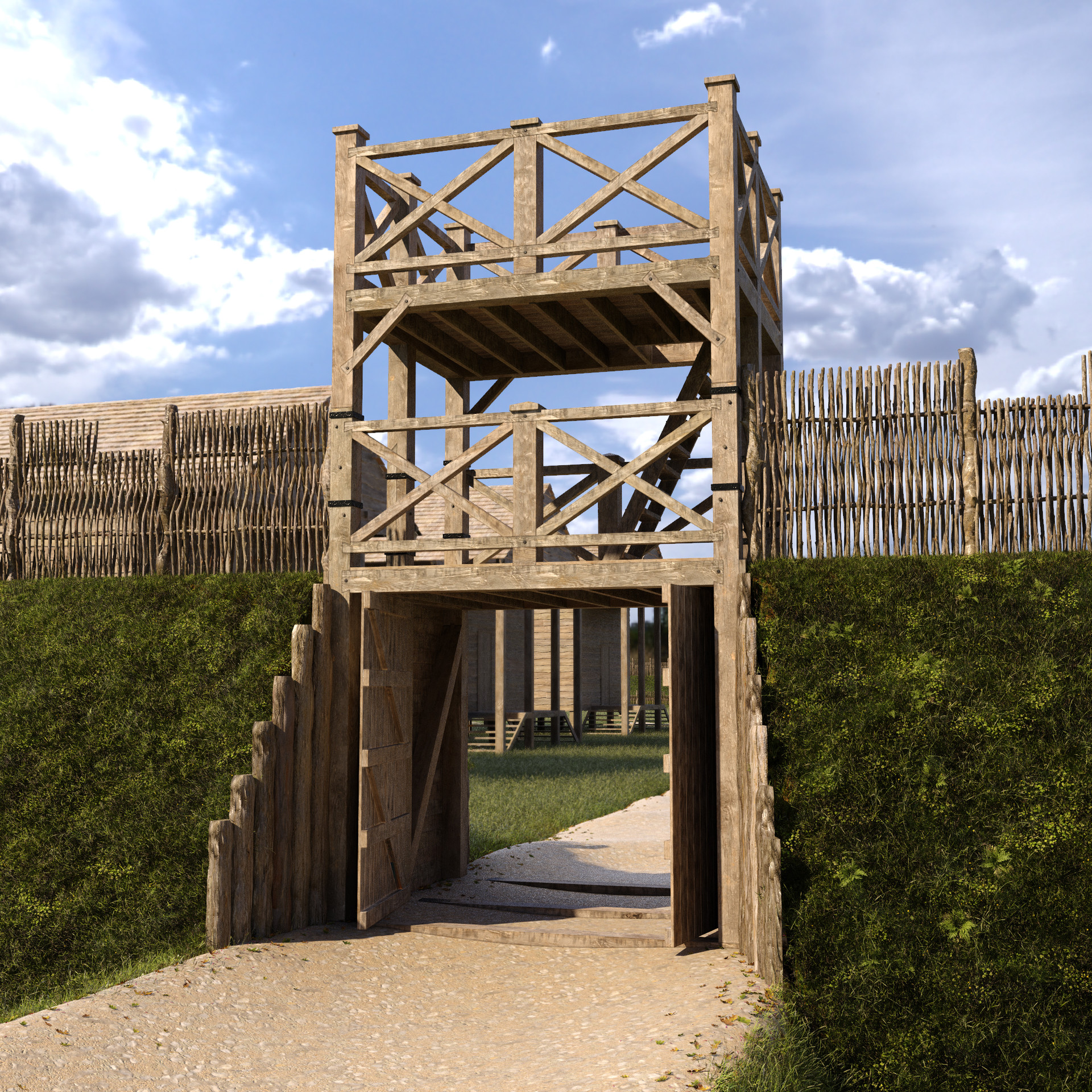 ArtStation - Roman Gatehouse Stills