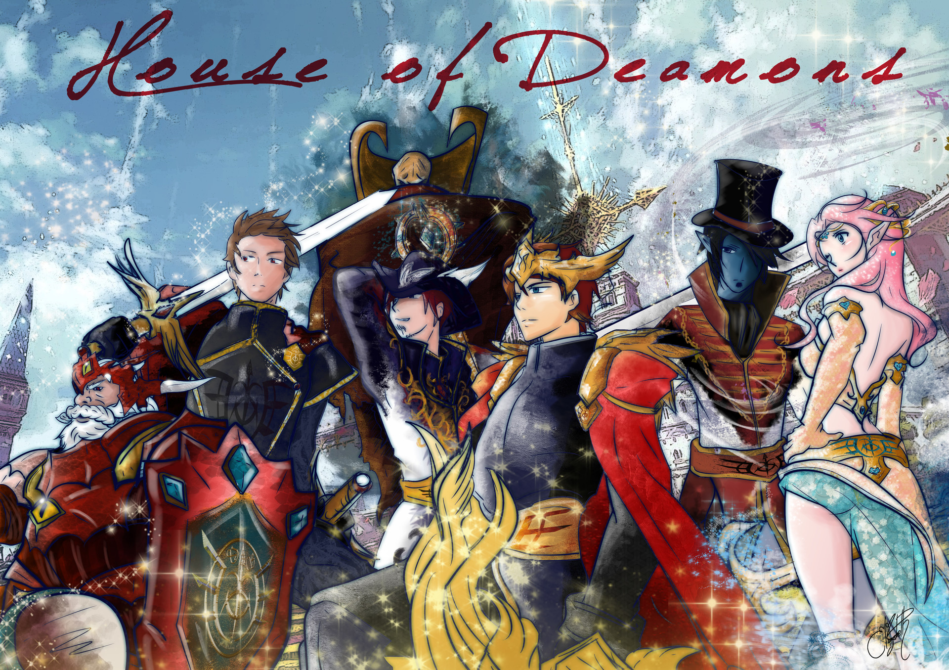 ArtStation - Lineage II Clan Deamons