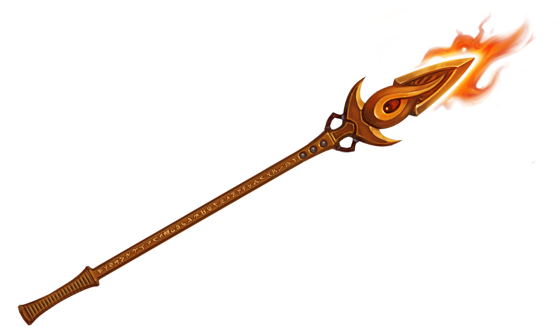 ArtStation - Flame spear