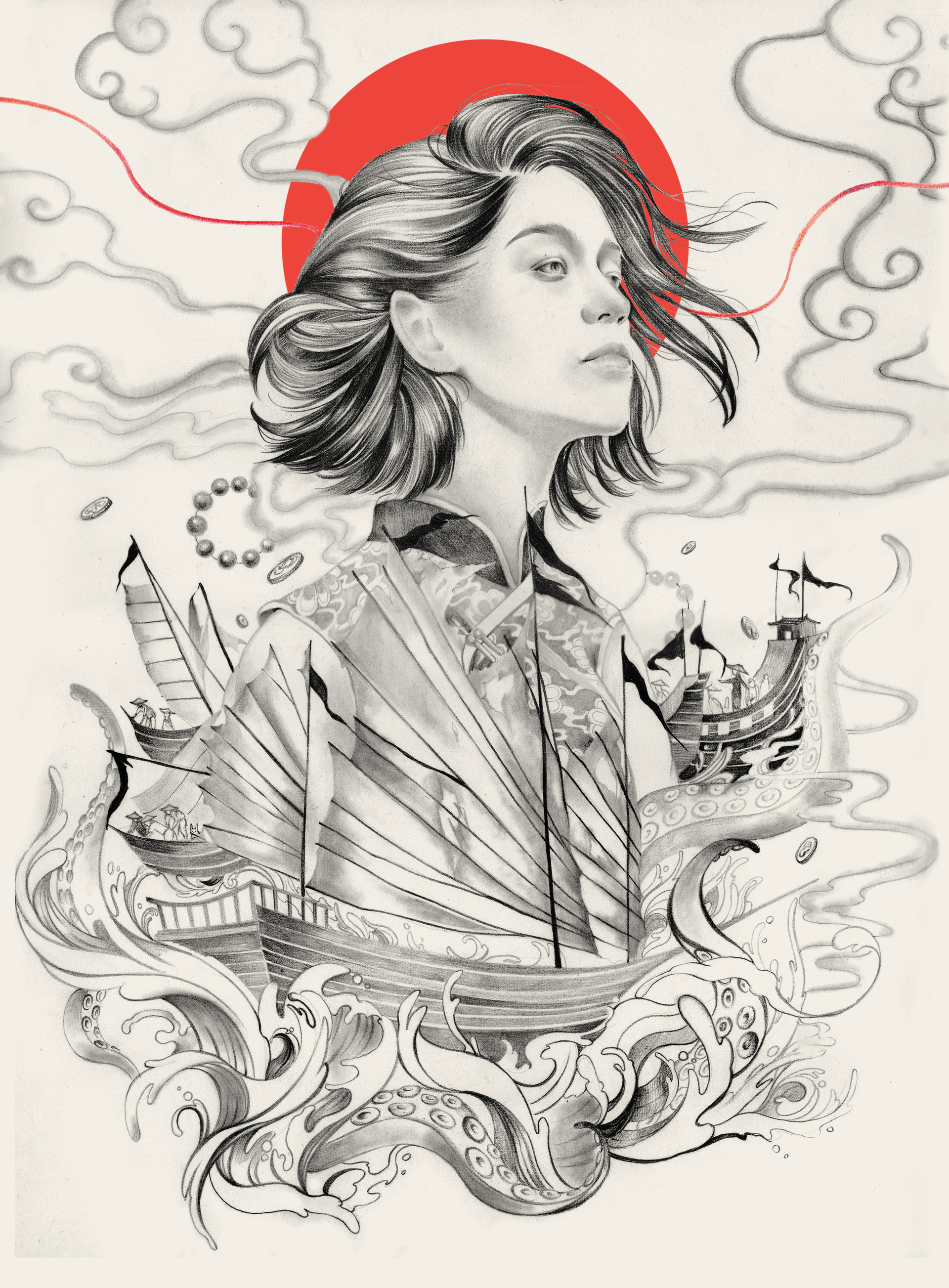 ArtStation - Wicked Grace VIII : Ching Shih