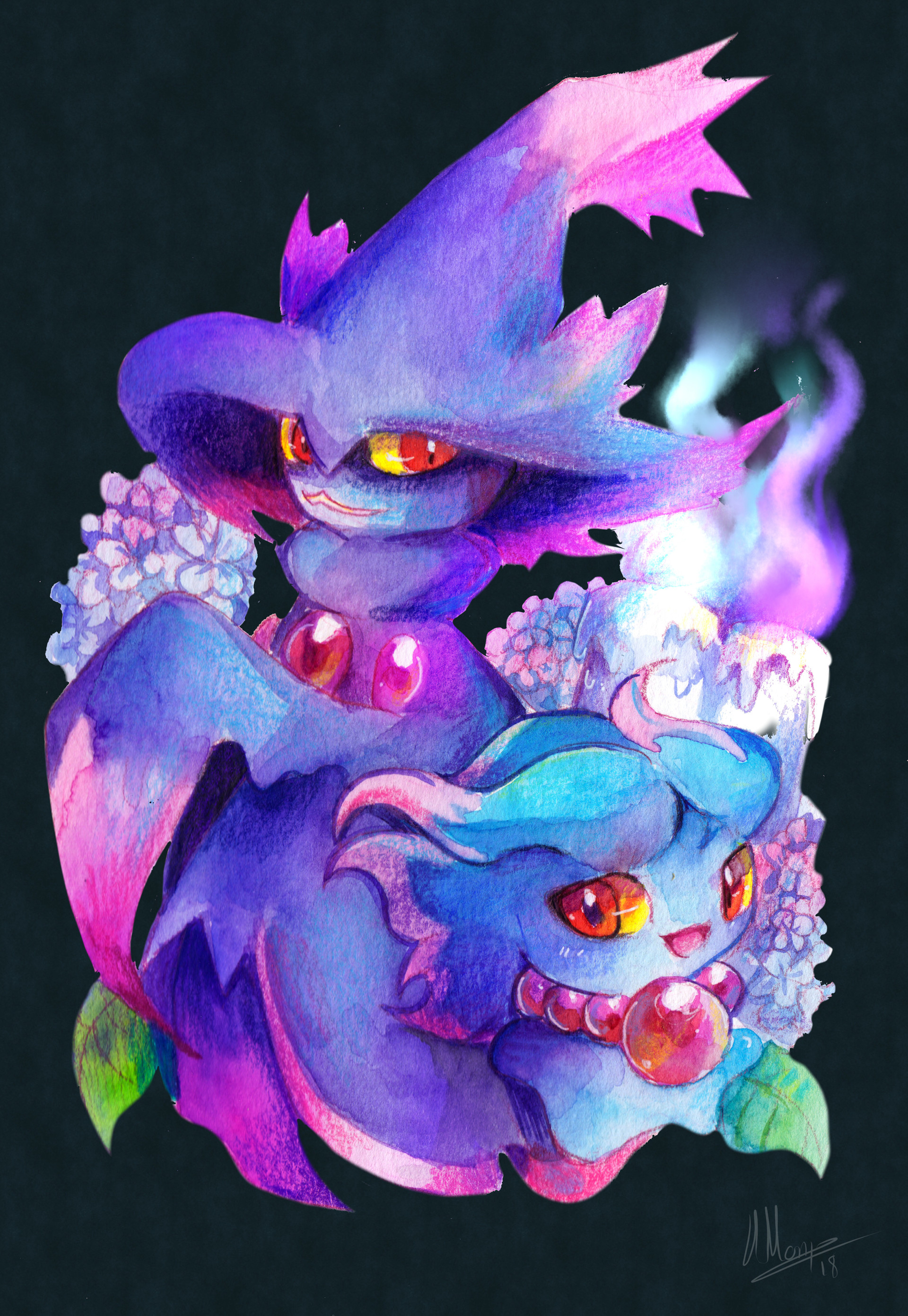 ArtStation - Pokemon ghost part1
