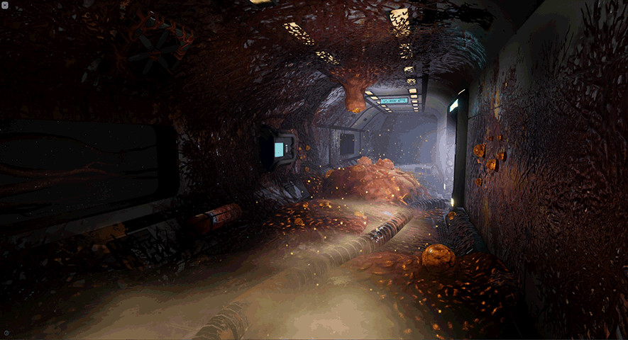 ArtStation - Infested Spacestation