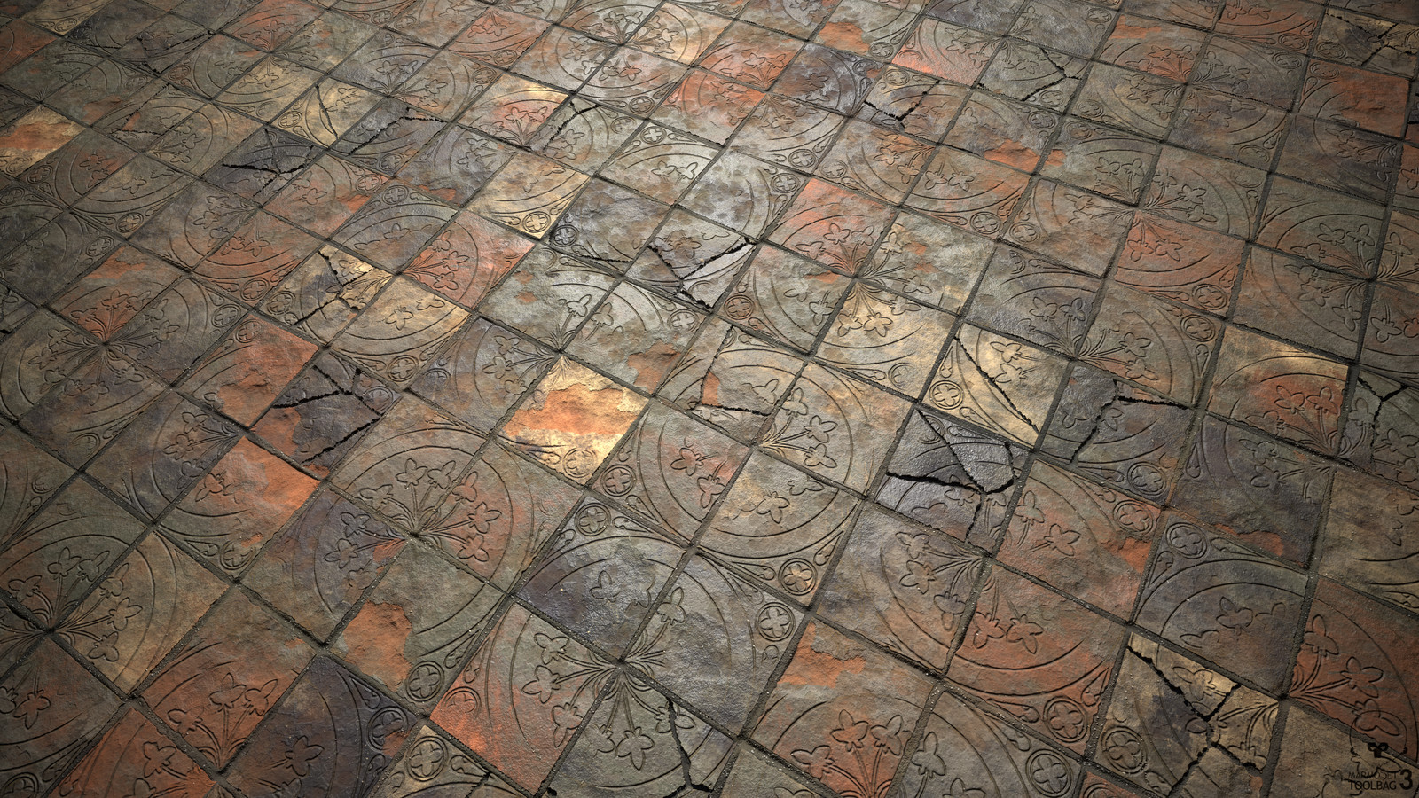 Samuel Flores - Medieval Floor Tiles