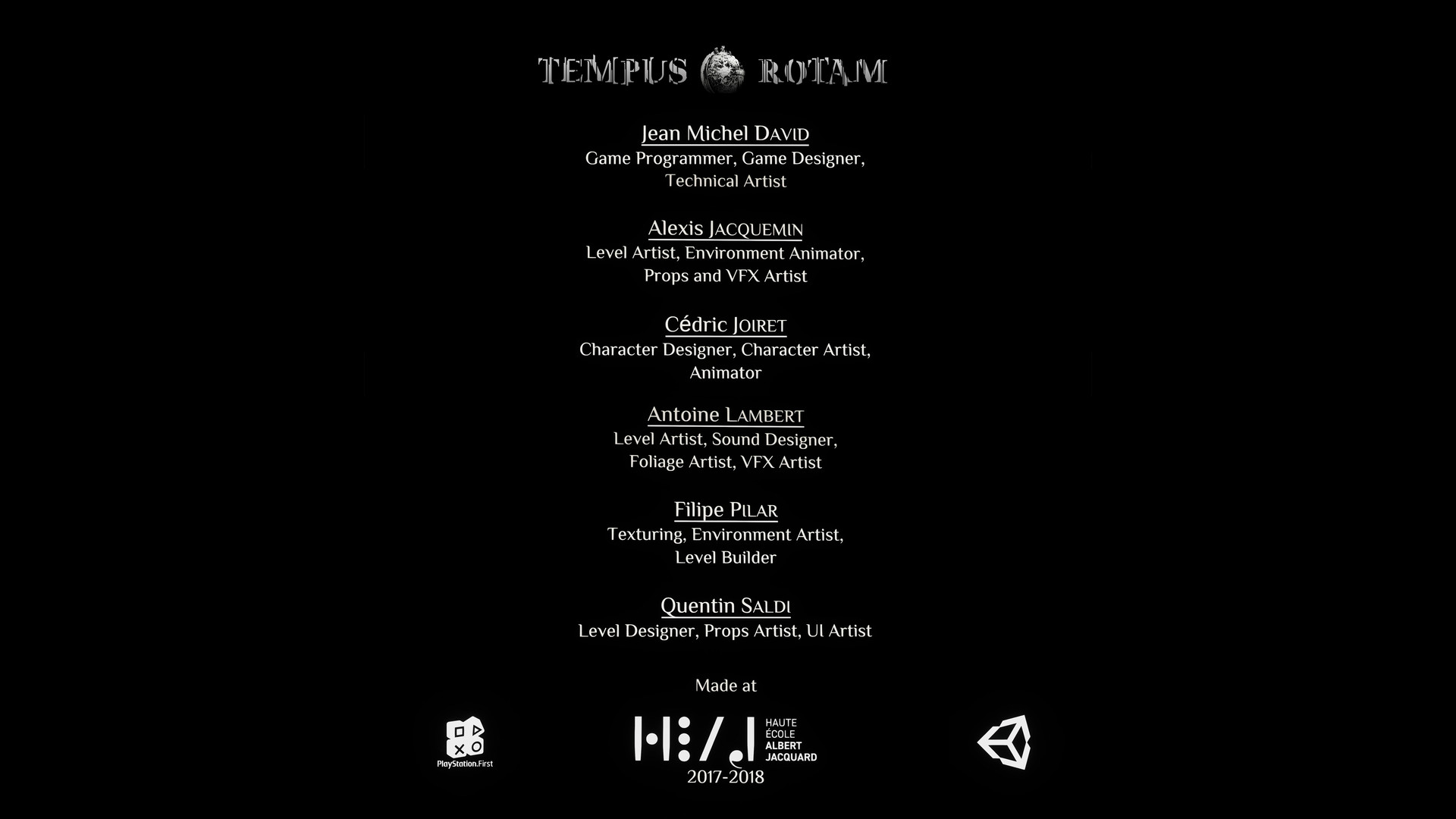 Alexis Jacquemin - Tempus Rotam [PC/PS4]