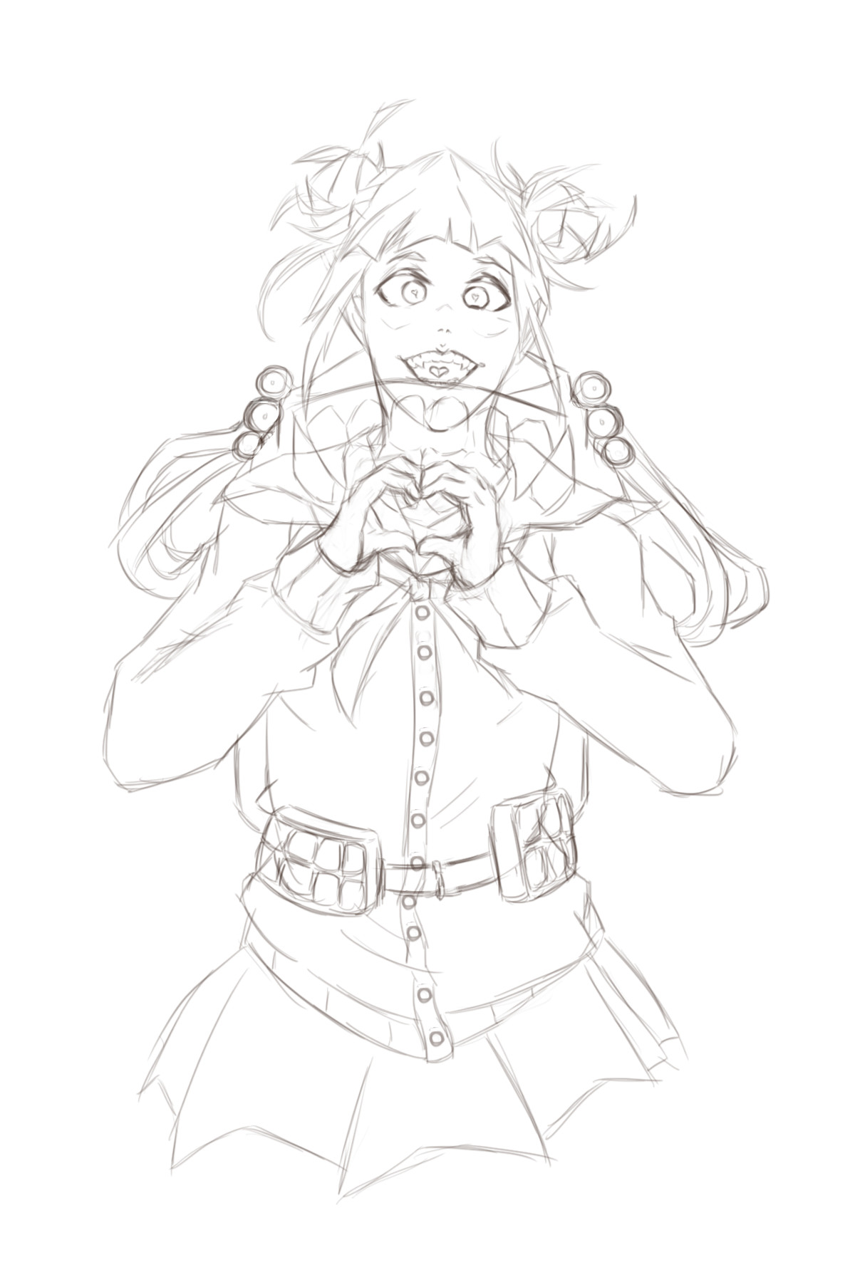 toga mha coloring pages