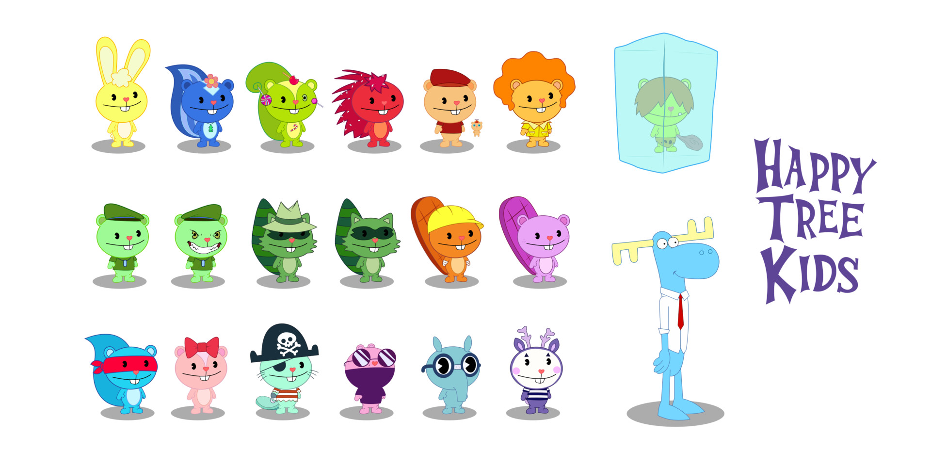 Happy Tree Friends All Characters