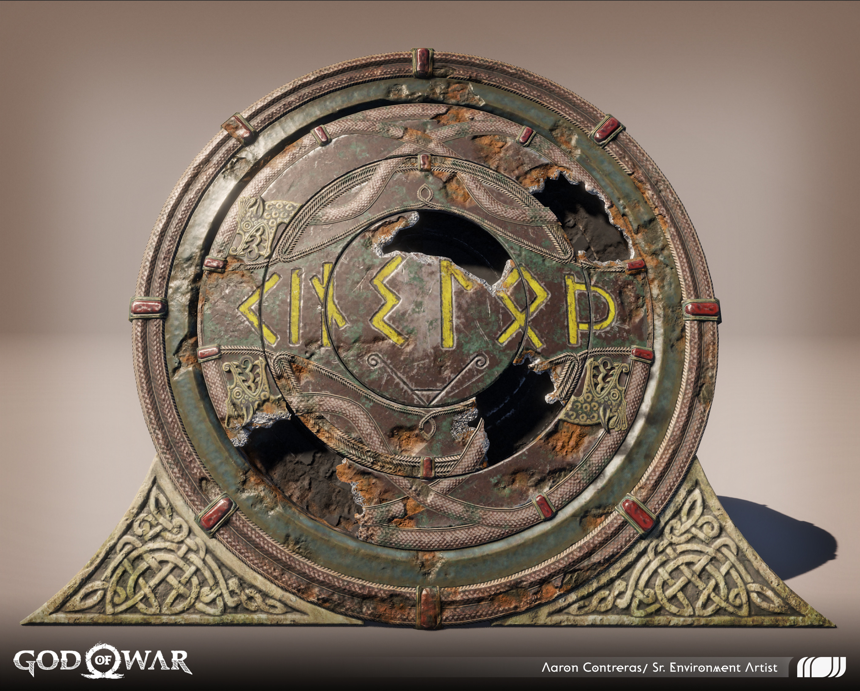 Aaron Contreras - God of War 2018 Props