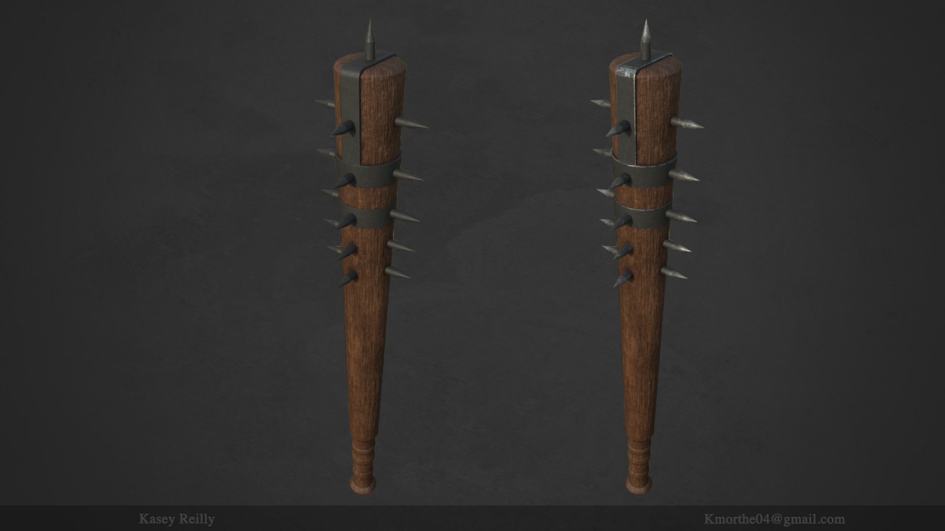 ArtStation - Medieval Spiked Club