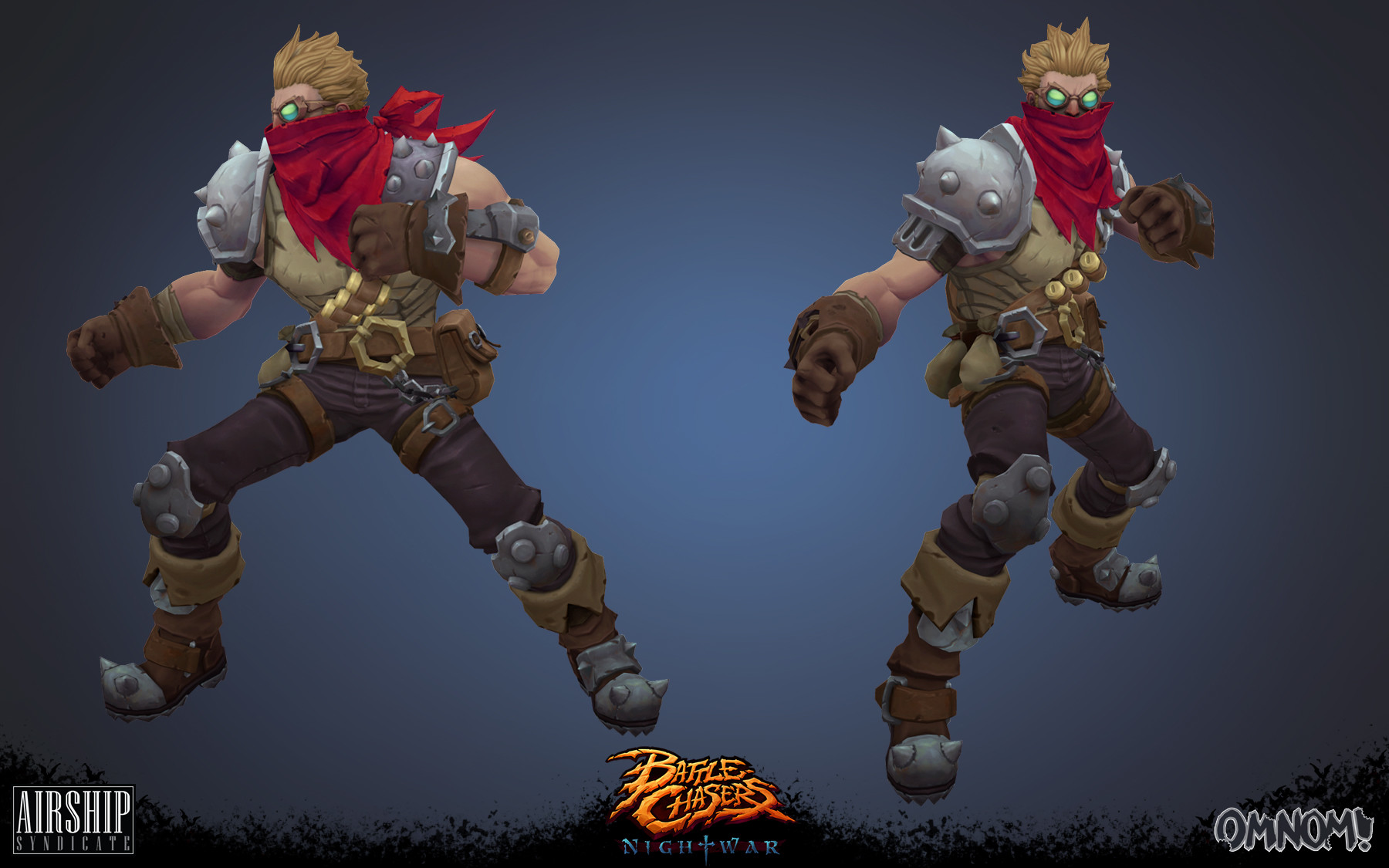 OMNOM! workshop - Battle Chasers Nightwar Skeleton, Bandit, Skeleton Bowman