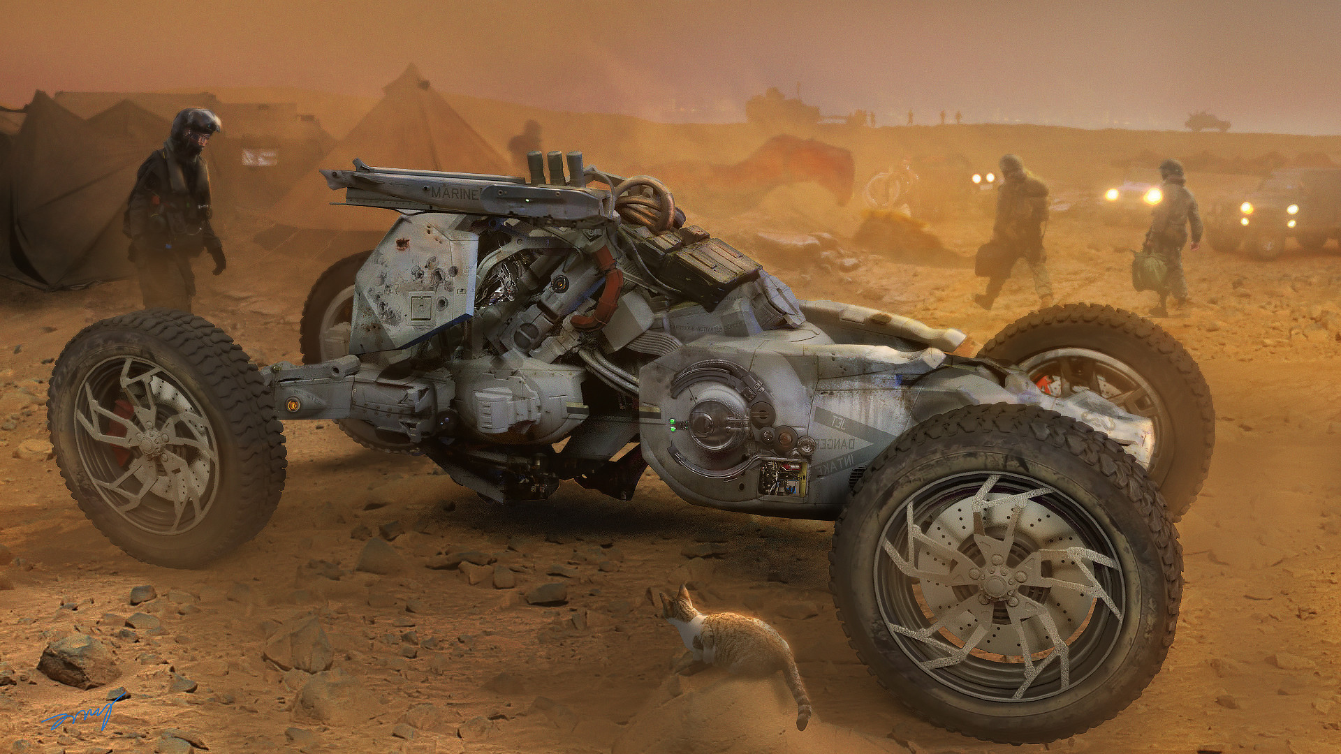 ArtStation - Fast kit bash motor