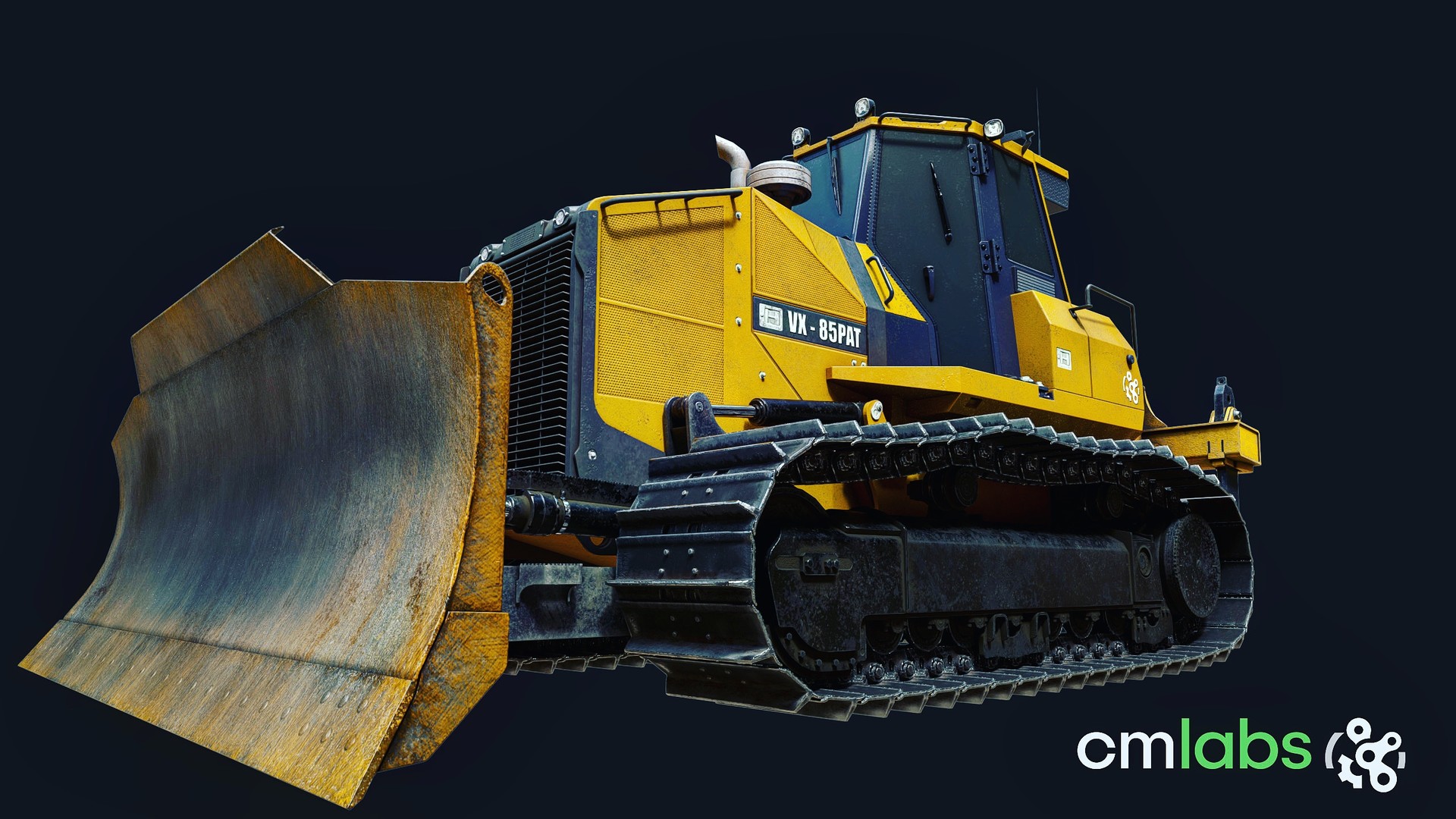 ArtStation - Dozer - Render of actual Simulation Model