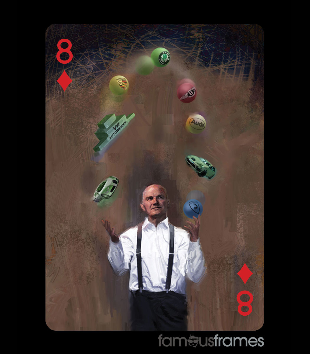 ArtStation - Famous Frames Illustrated Playing Cards