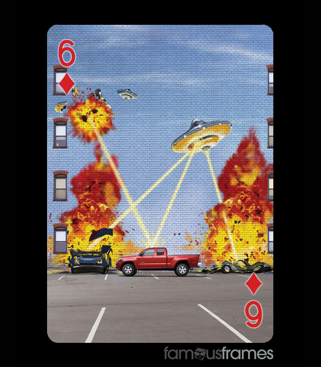 ArtStation - Famous Frames Illustrated Playing Cards