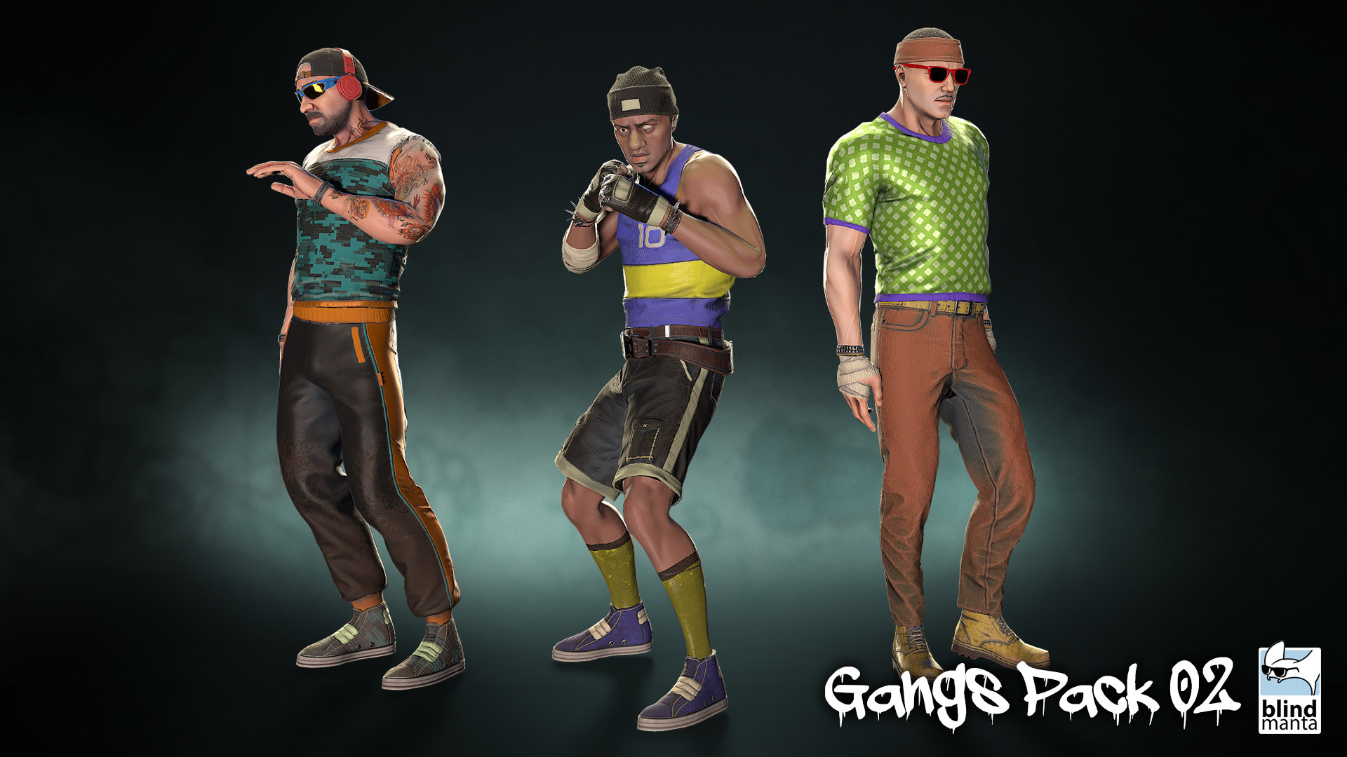 ArtStation - Gangs Pack 02