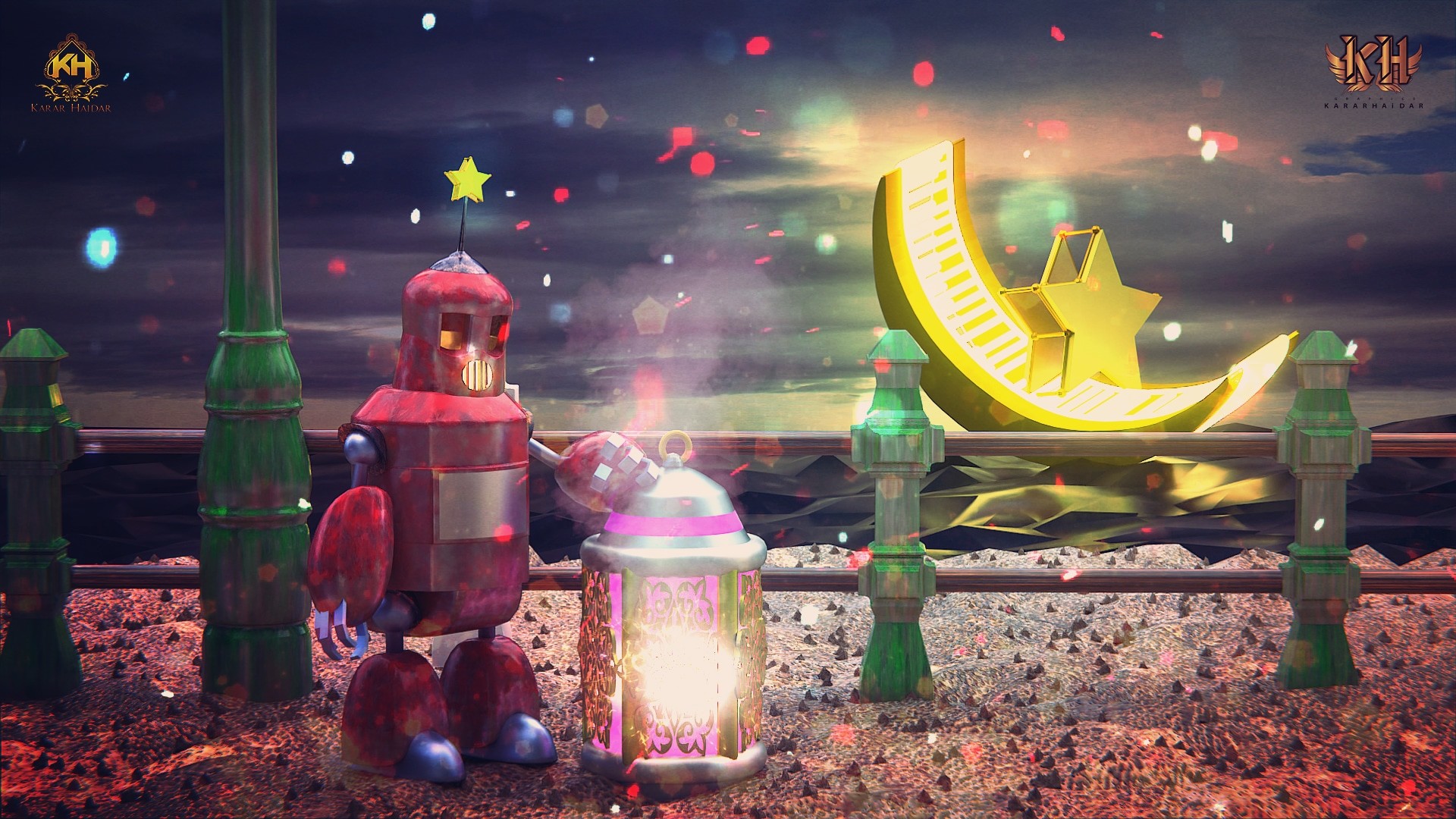 ArtStation - robot Ramadan