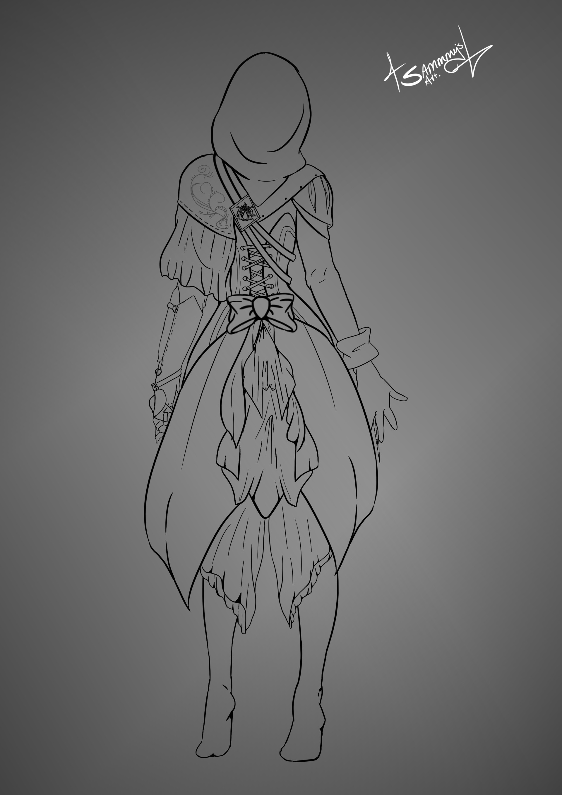 how to draw assassin hoods