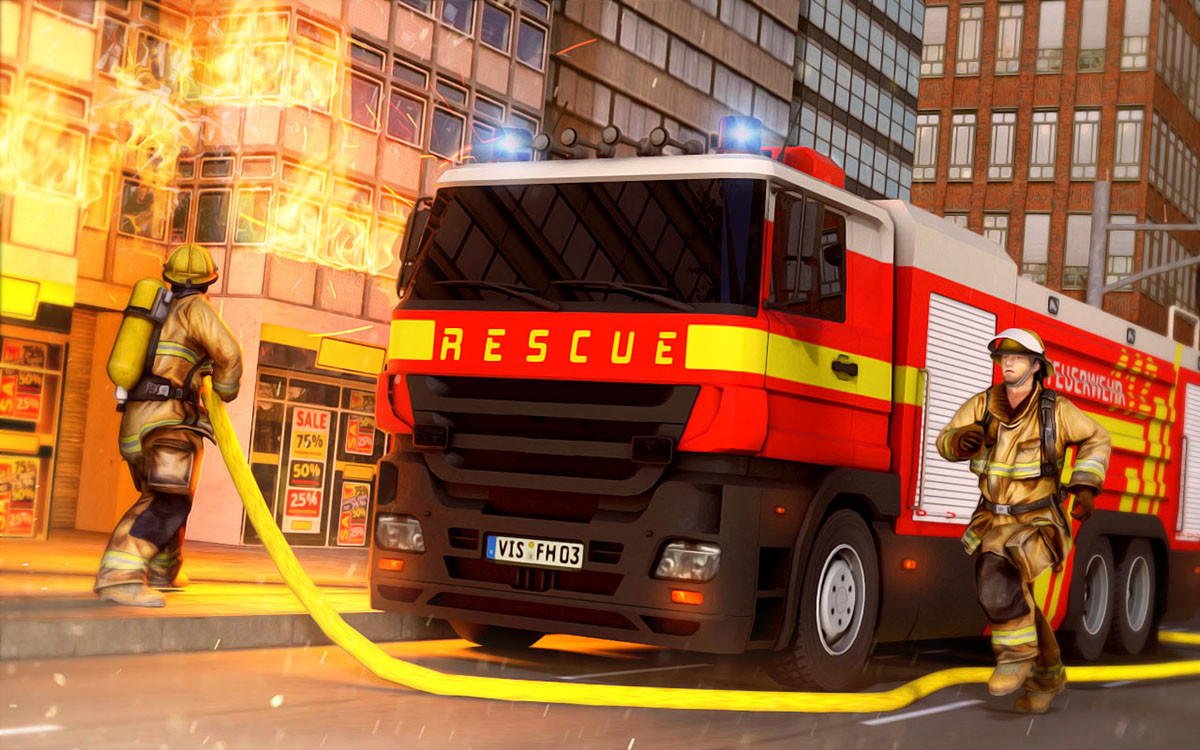 ArtStation - Ny City 911 Emergency Rescue Response Simulator(Render)