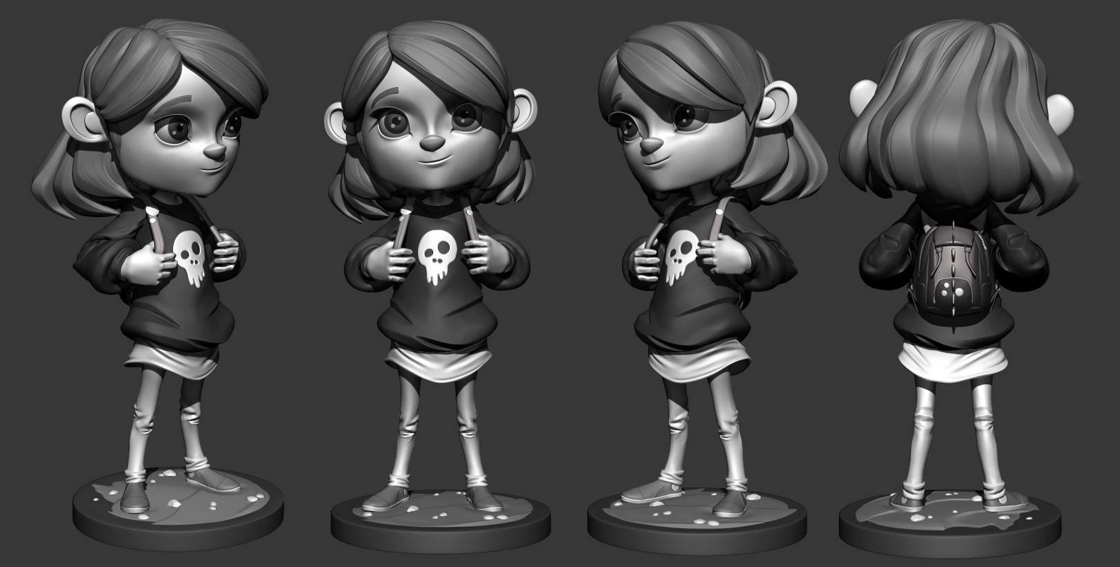 ArtStation - Julia's Nightmares Proyect- Julia Character