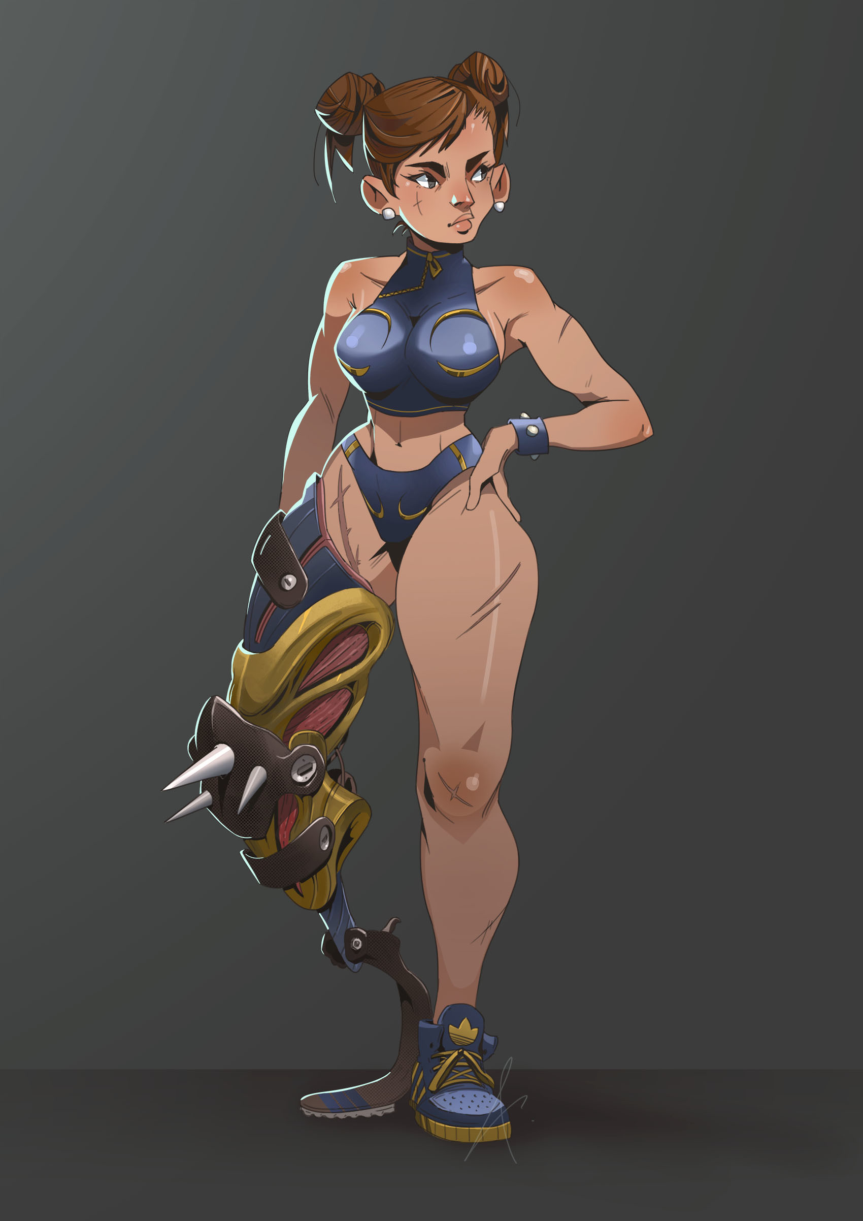 ArtStation - CDChallenge - Street Fighter