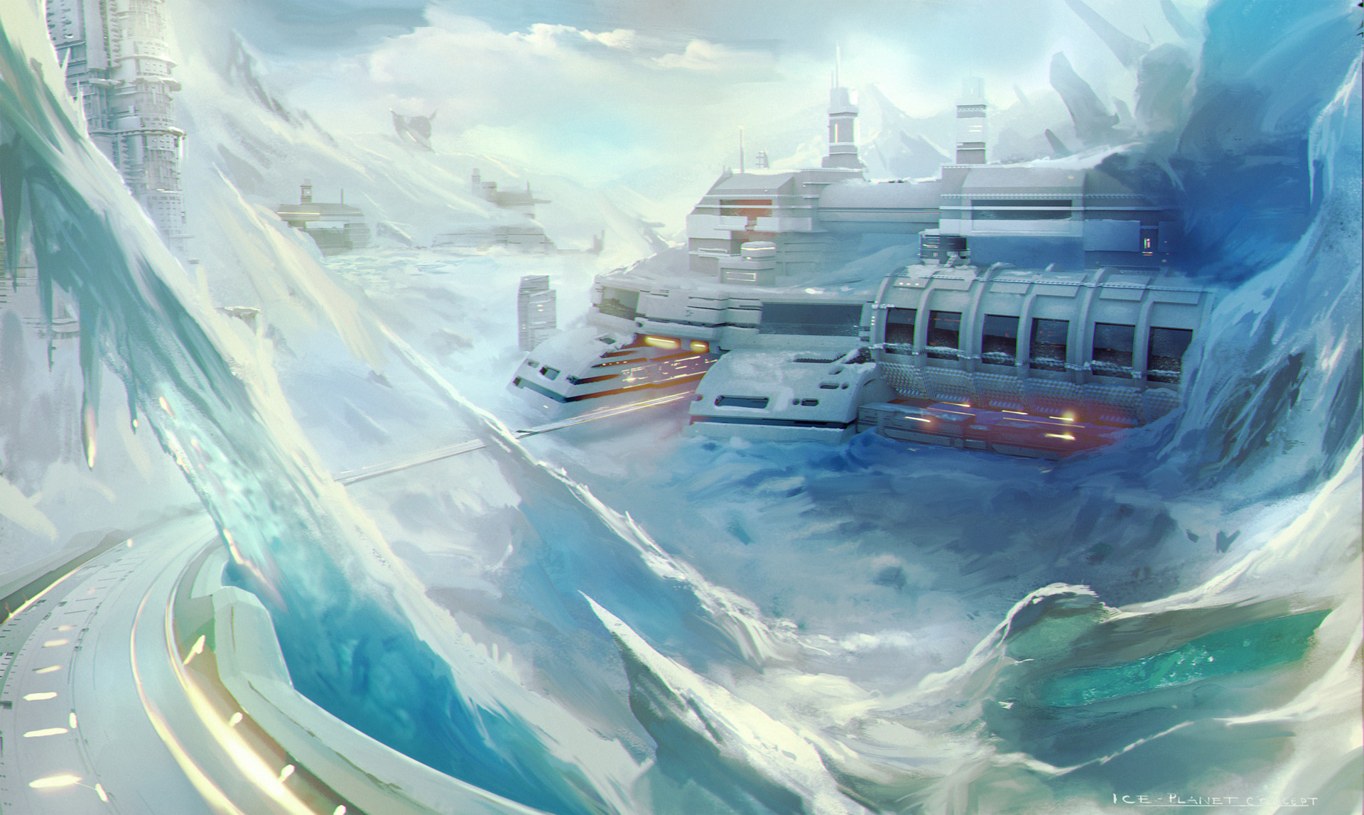 ArtStation - Ice Planet_C1