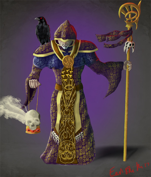 ArtStation - Unholy Priest