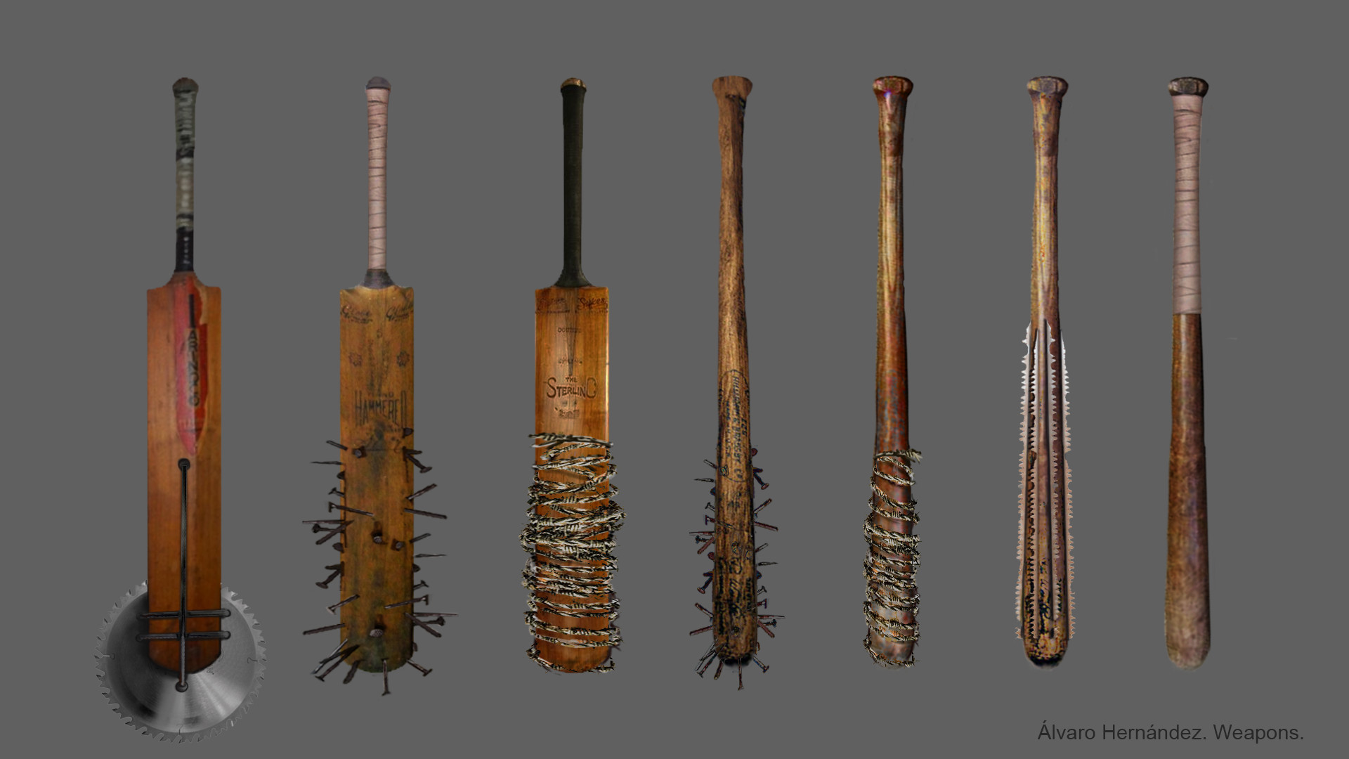 ArtStation - Melee weapons