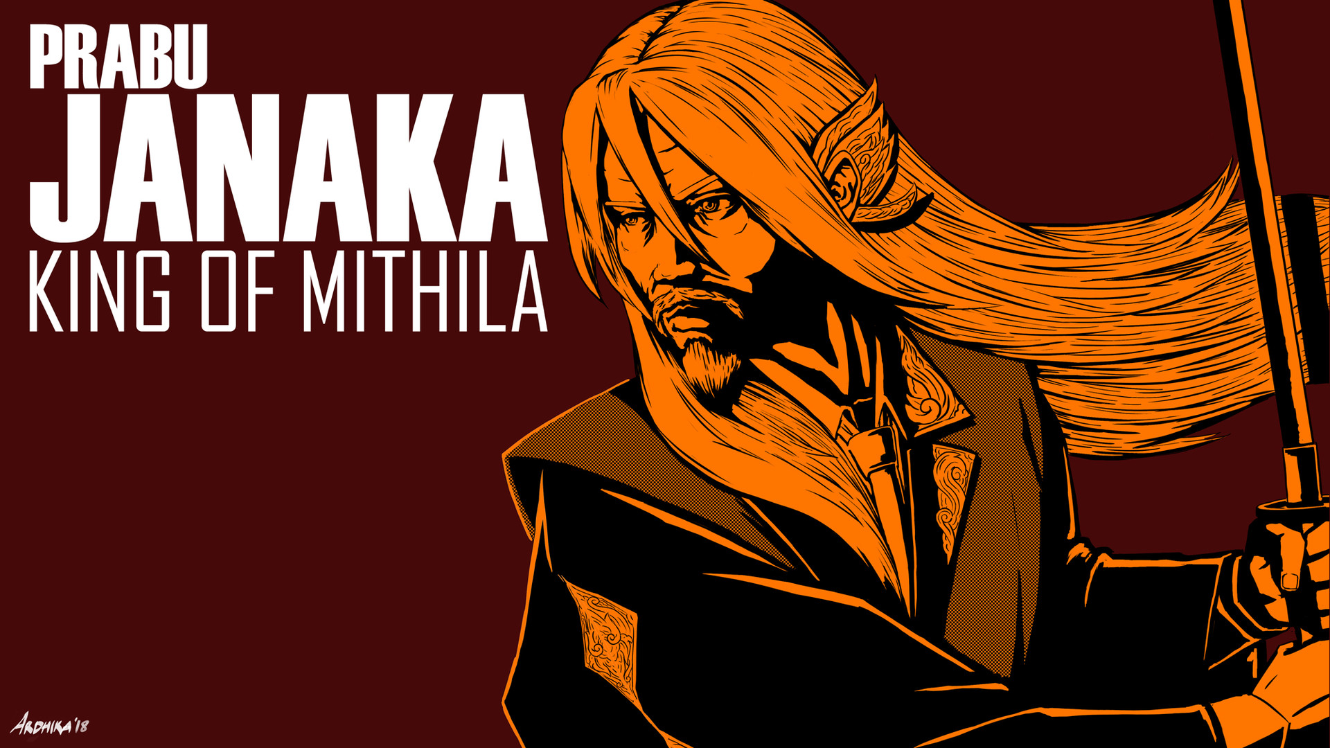 ArtStation - "Grand Legend Ramayana NOIR" - Prabu Janaka