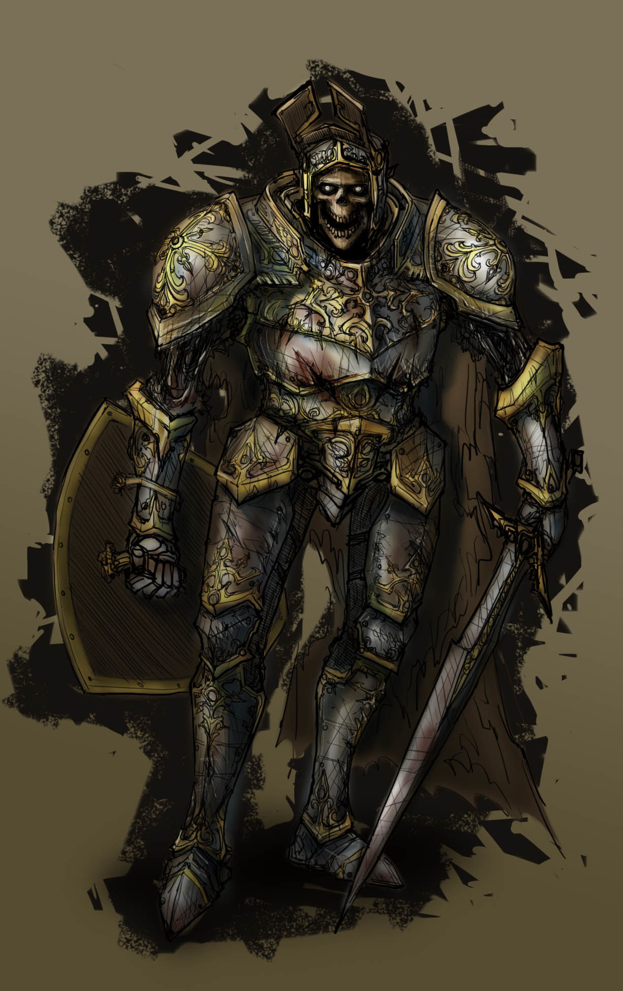 ArtStation - Undead knight